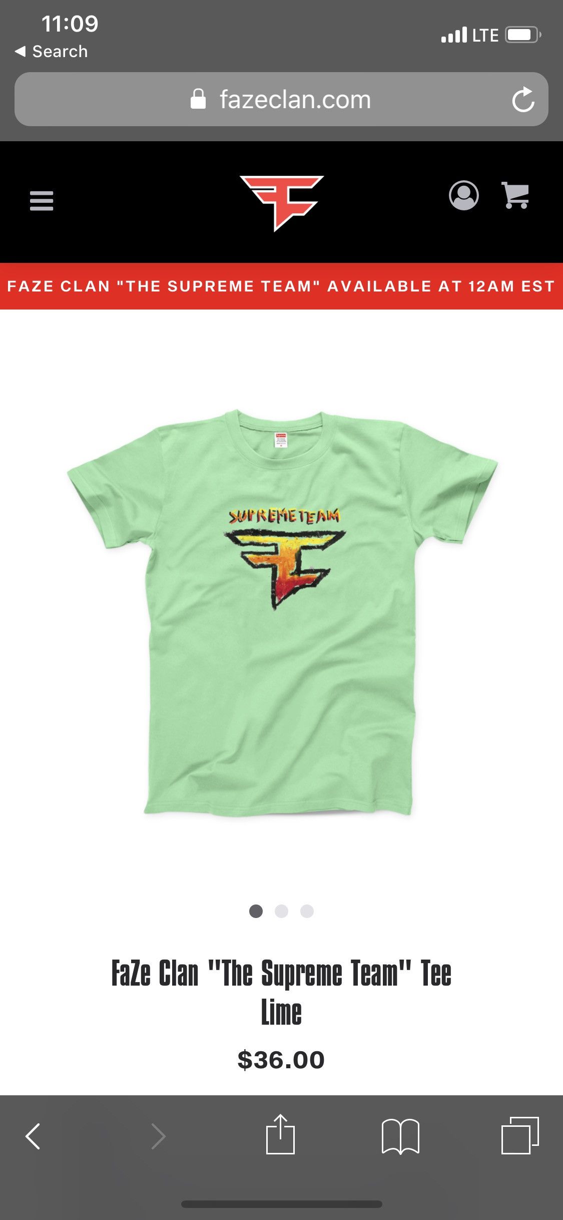 Supreme Supreme x FaZe “Supreme Team” Collab | Grailed