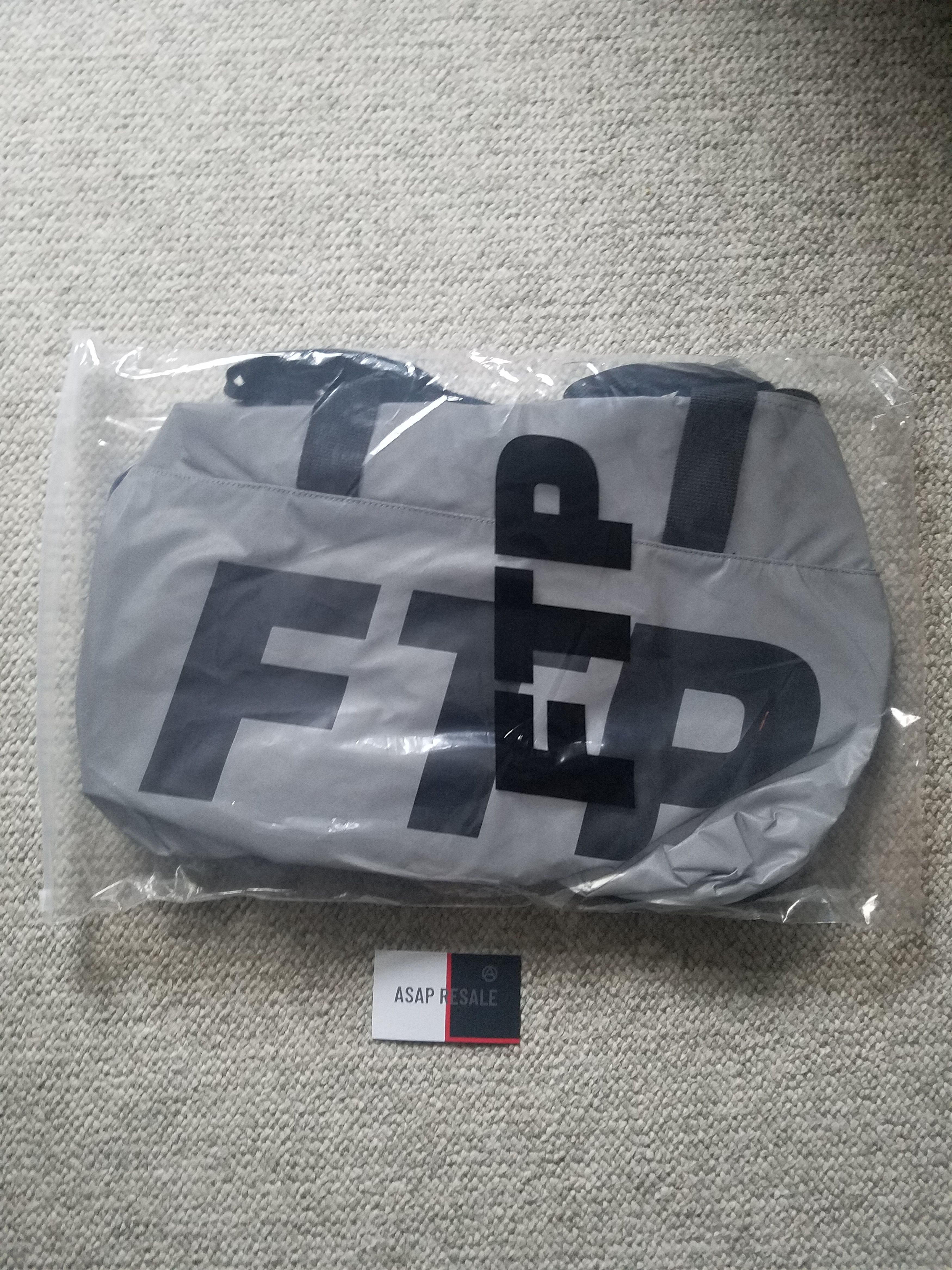 Fuck The Population FTP Reflective Duffle Bag | Grailed