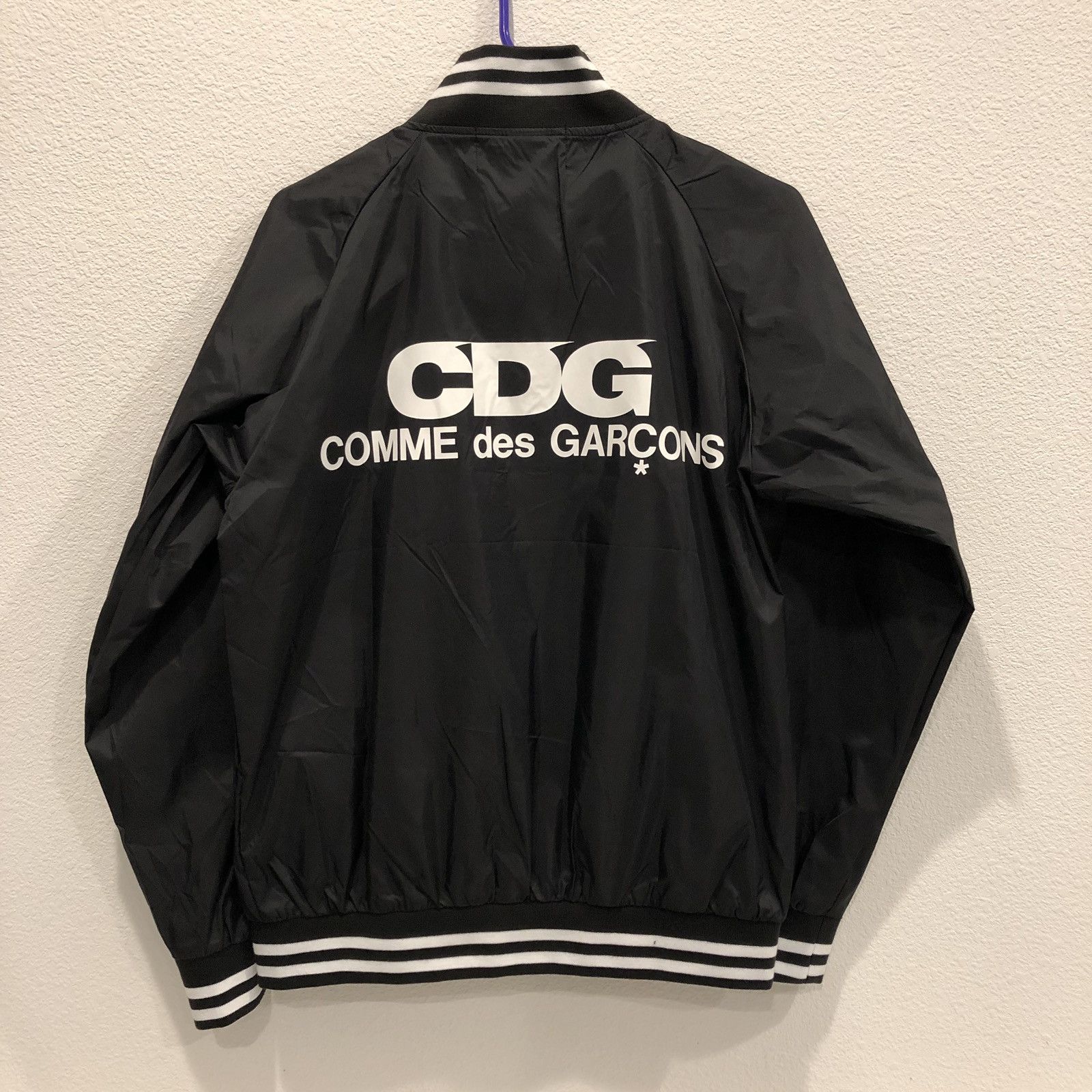 Comme des Garcons CDG Varsity Jacket | Grailed