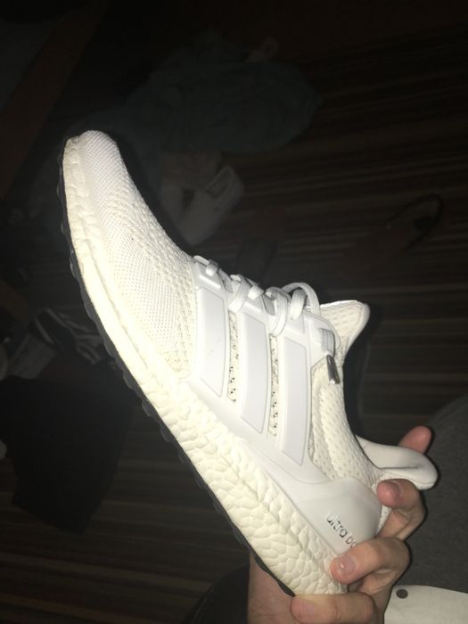 Adidas Triple white Ultra boosts | Grailed