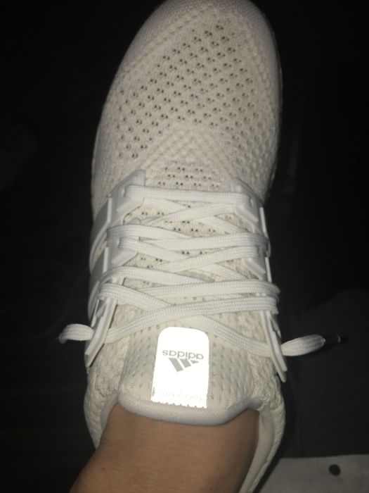 Adidas Triple white Ultra boosts | Grailed