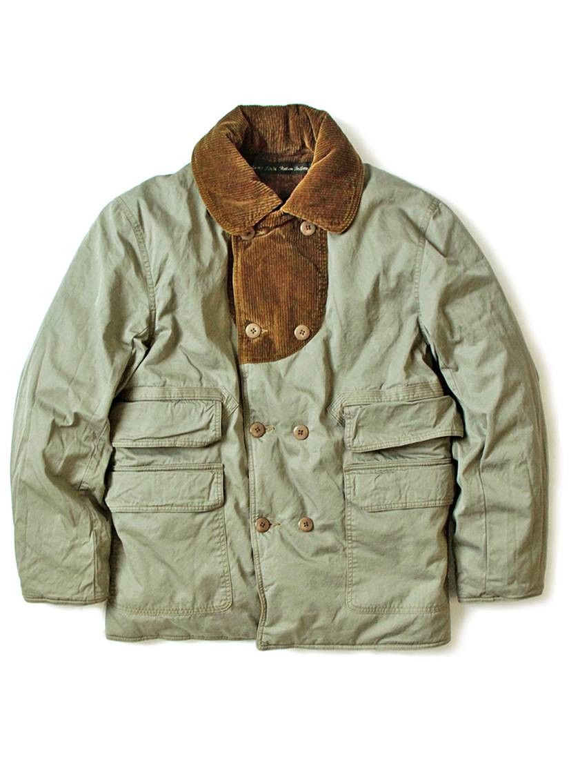 Kapital CORDUROY REVERSIBLE IRISH FIELD COAT - KHAKI | Grailed