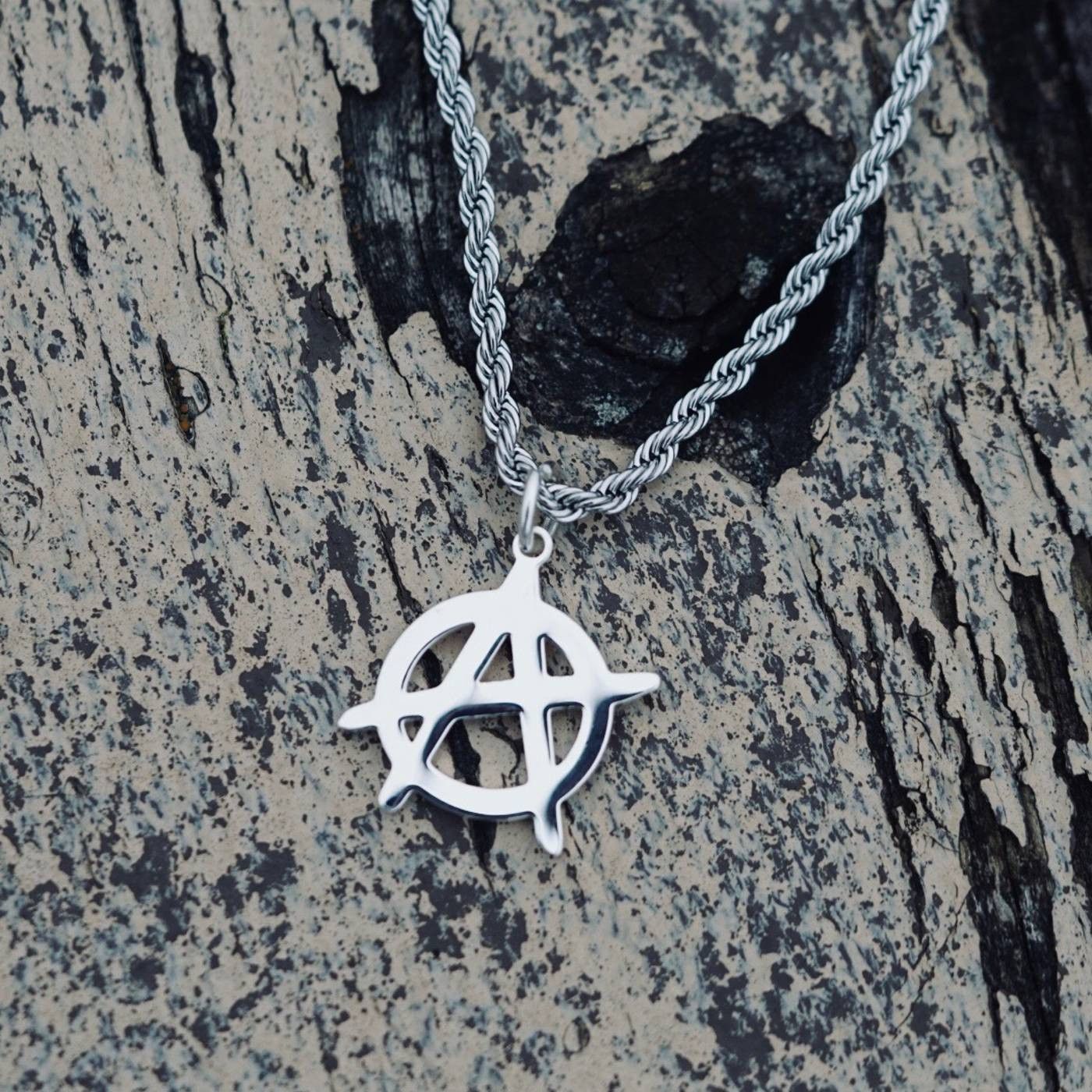 Jewelry × Silver Silver Anarchy Pendant Playboi Carti Necklace 20" 22 ...