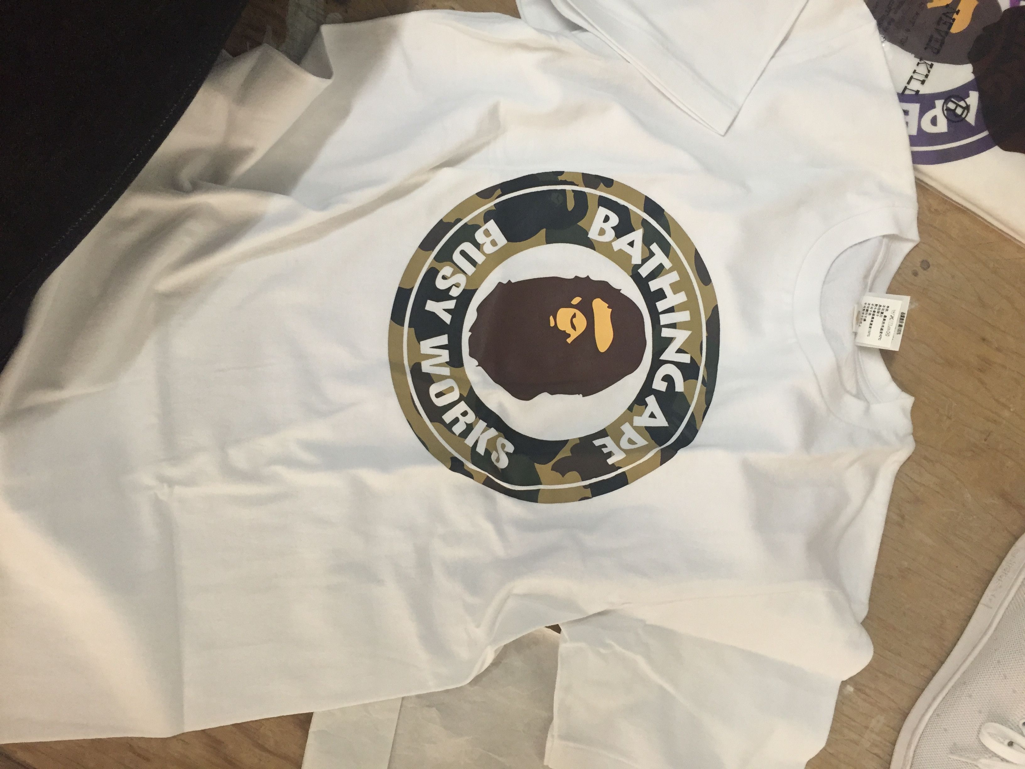 Bape circle logo | Grailed