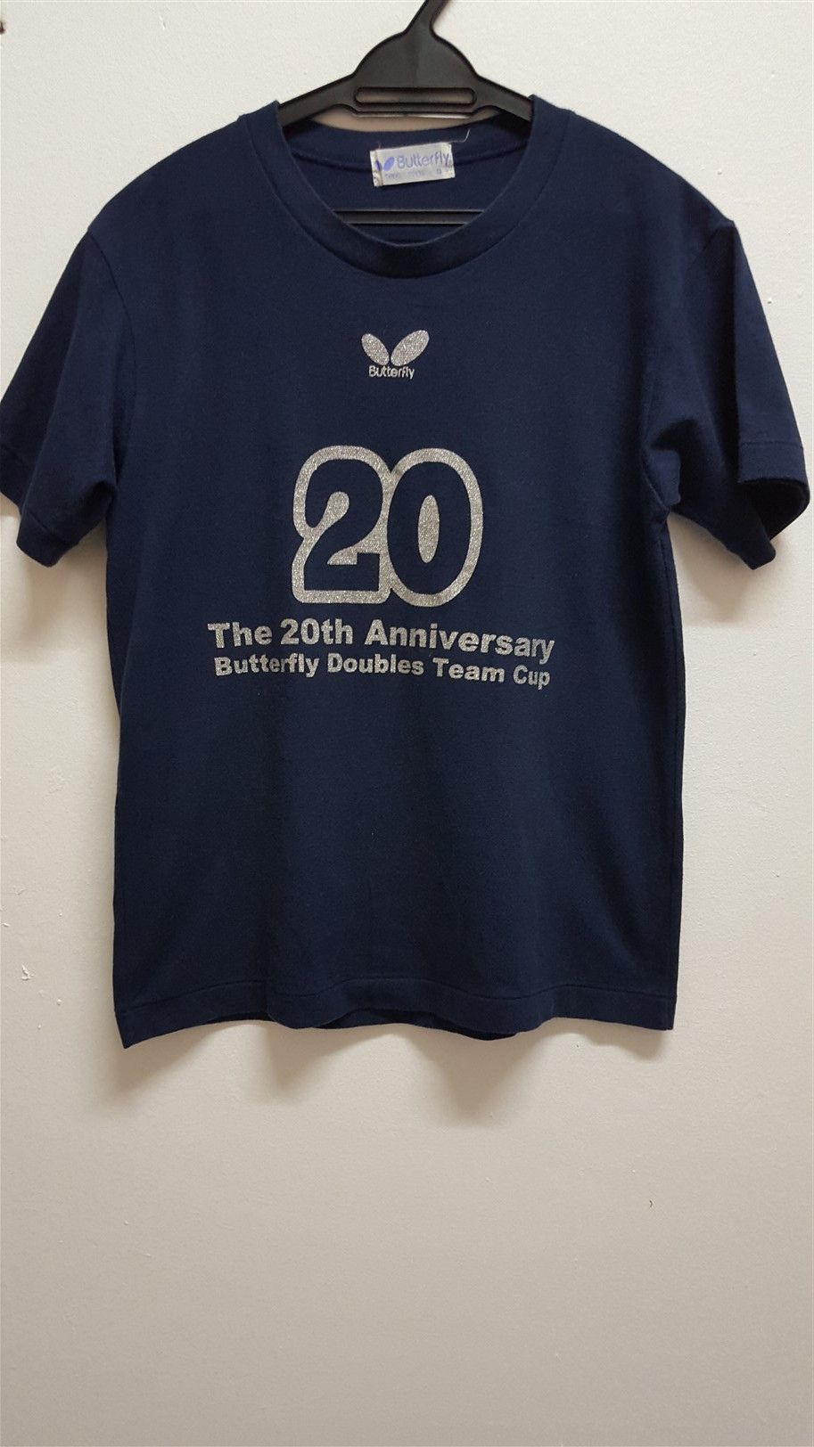 Vintage vtg Butterfly The 20th Anniversary Butterfly Double Team Cup ...