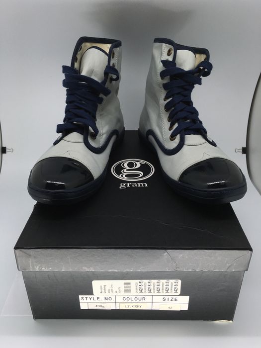Gram Light Blue High Top Sneakers | Grailed