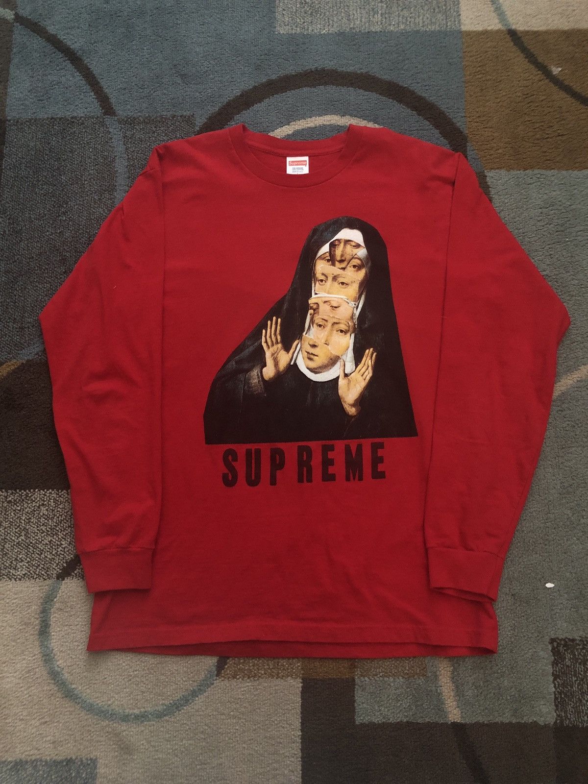 Supreme Supreme Nun Long Sleeve Tee | Grailed