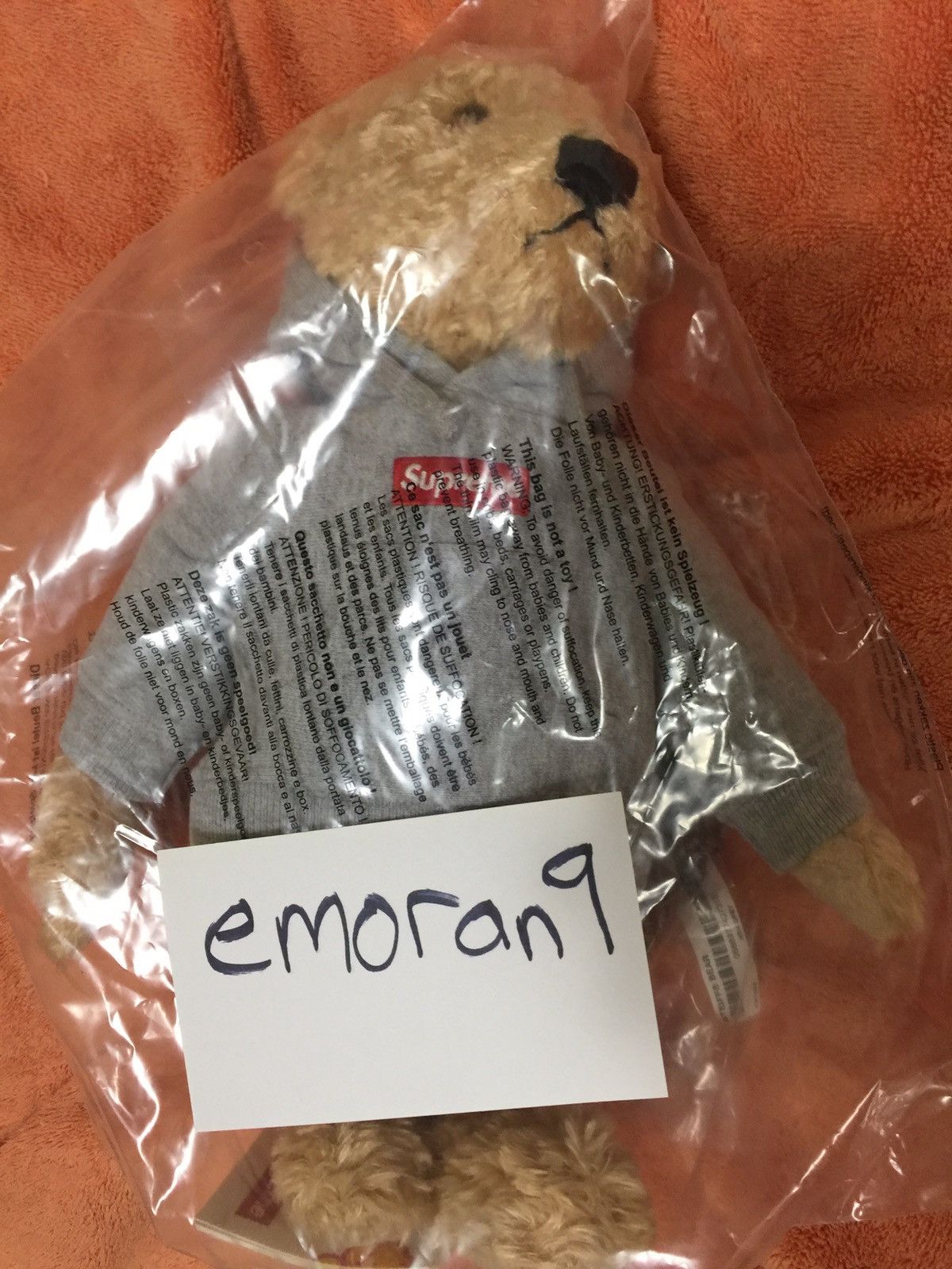 Supreme Supreme x Steiff Teddy Bear | Grailed