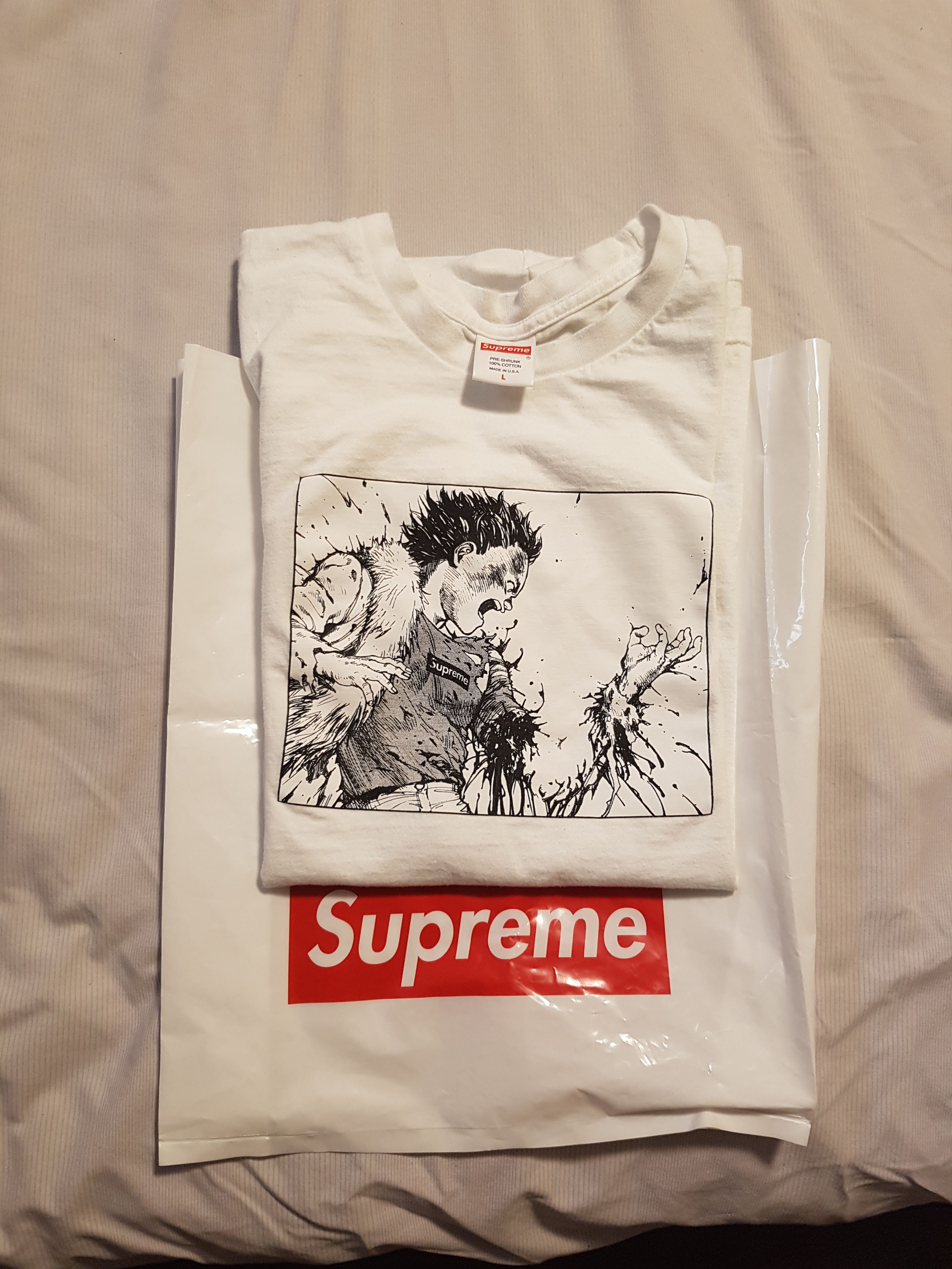 Supreme FINAL PRICE DROP Supreme Akira Arm Tee | Grailed