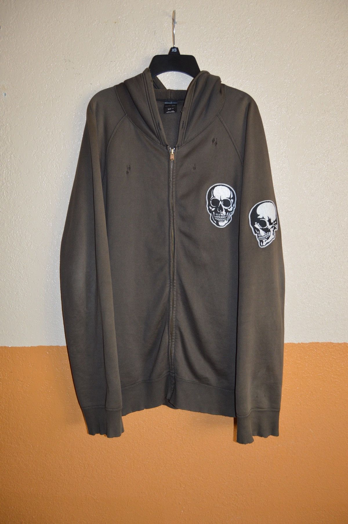 Number (N)ine Number Nine Skull (Double Skull) Hoodie | Grailed