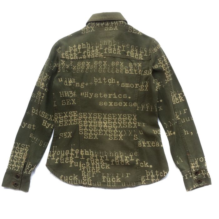 Hysteric Glamour Hyterics Glamour Lite Sex Denim Jacket Grailed