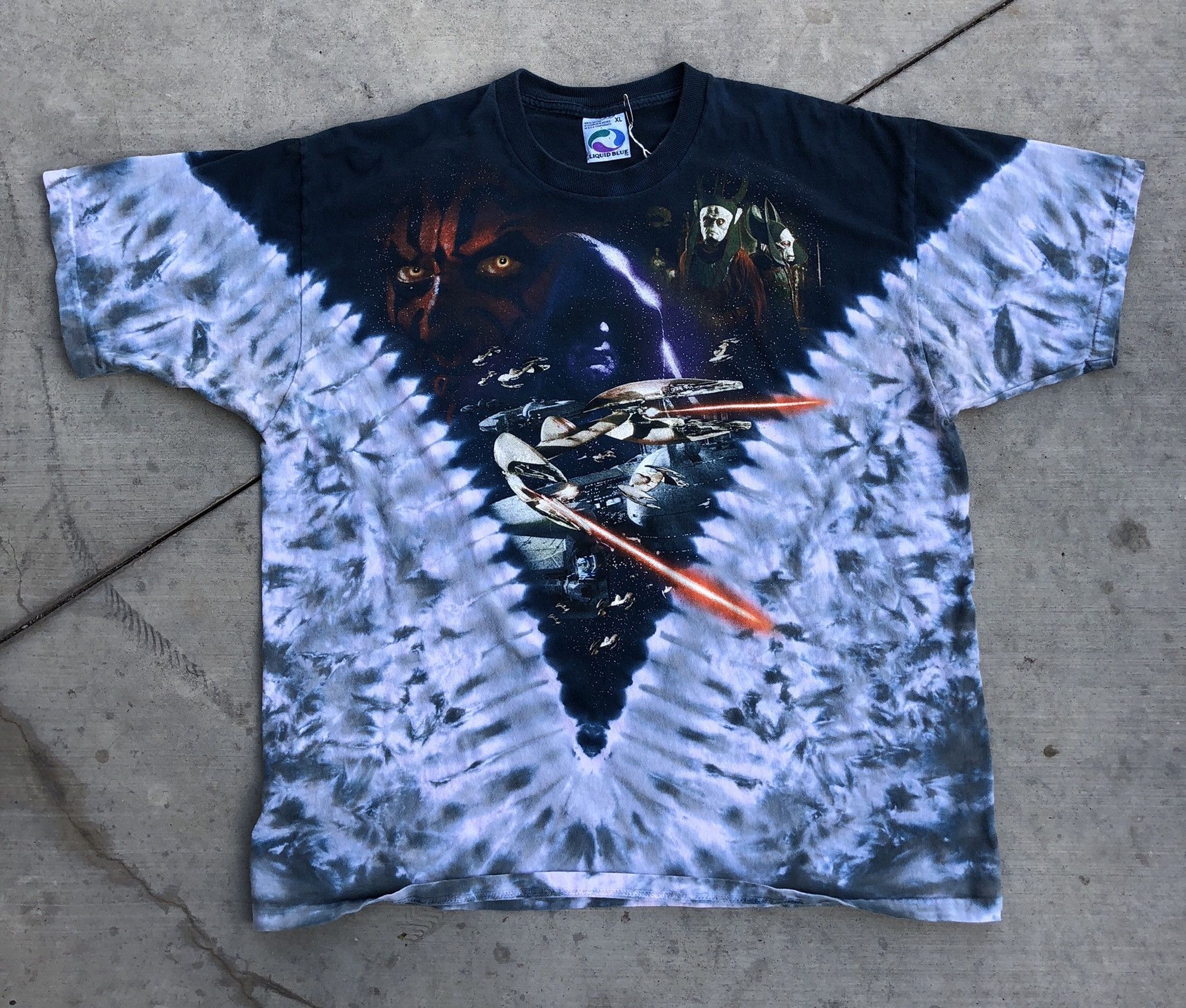 Liquid Blue × Made In Usa × Star Wars Extremely Rare 90s Liquid Blue ...