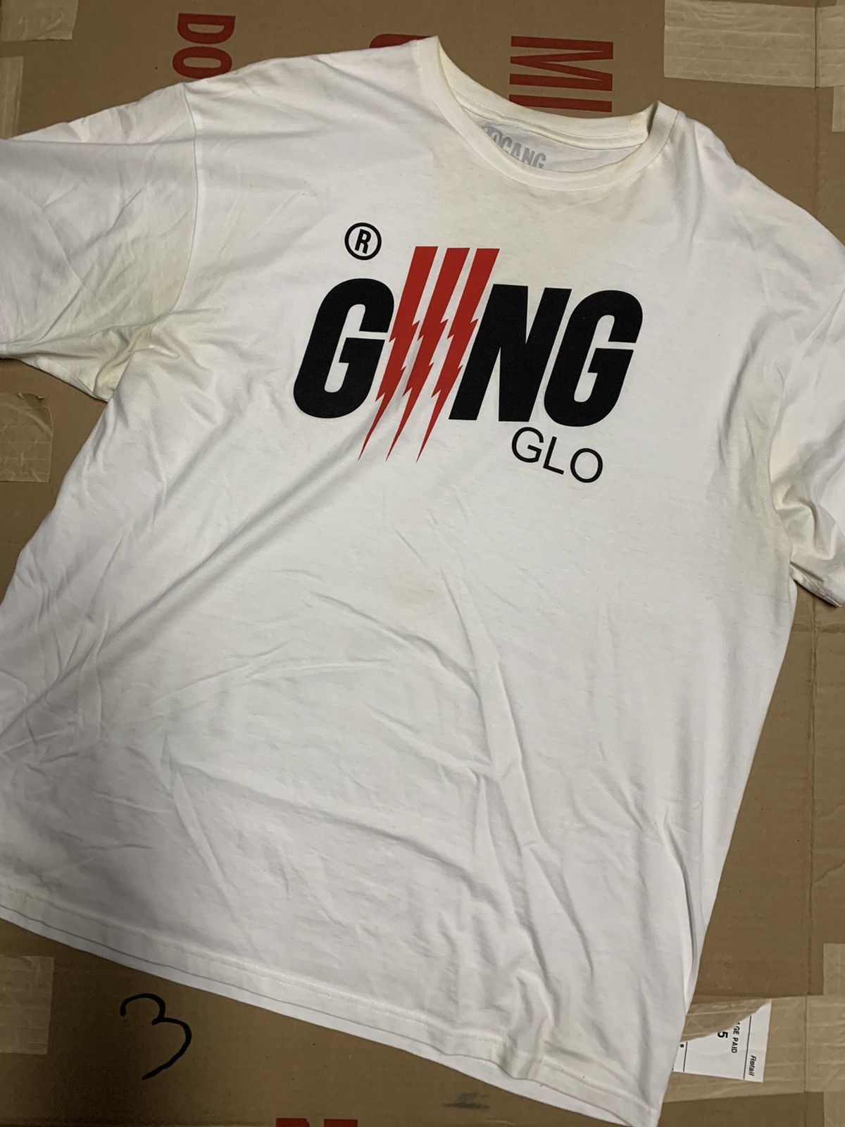 Glo Gang Bolt Tee | Grailed