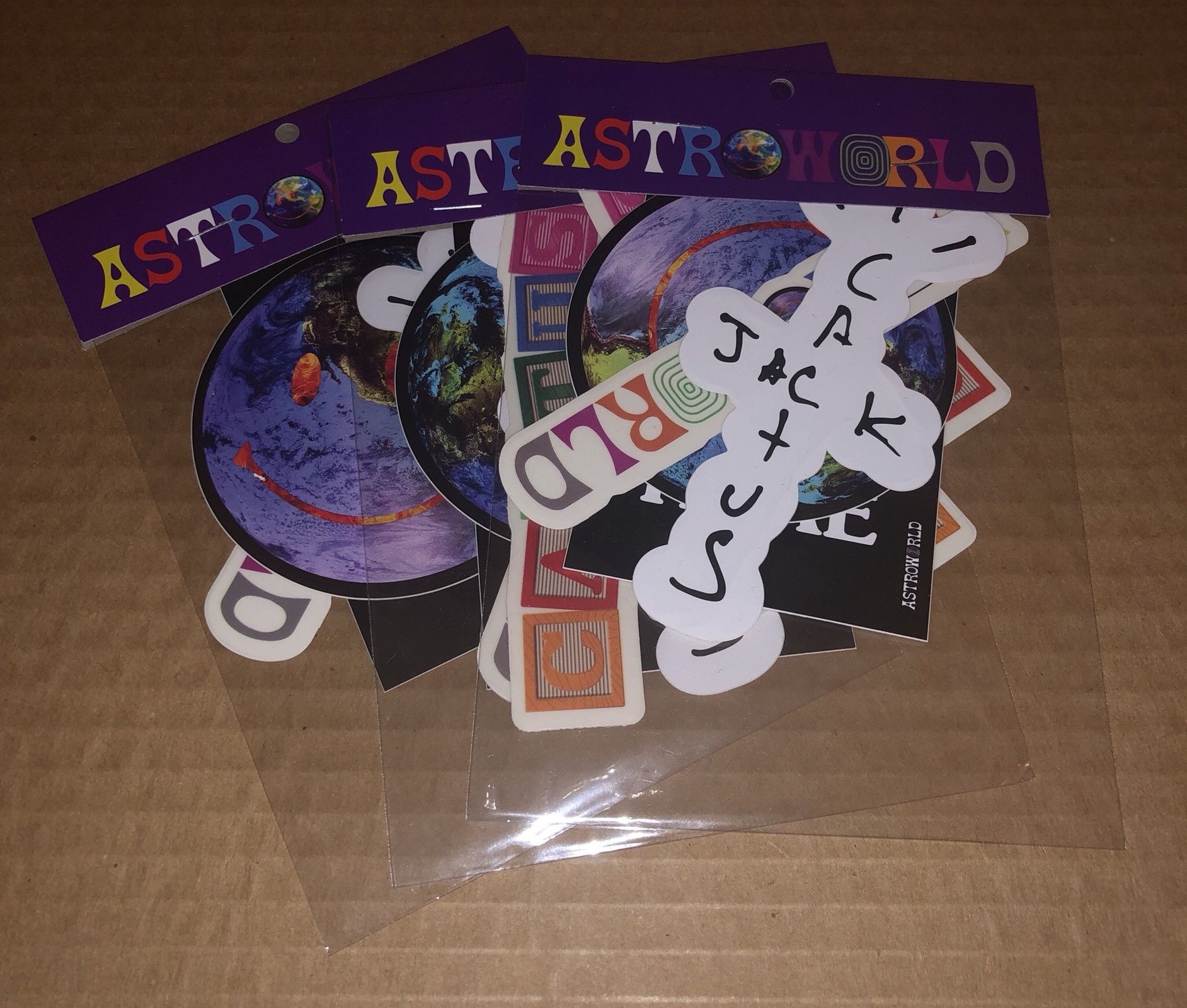 Travis Scott Astroworld Sticker Pack Travis Scott | Grailed