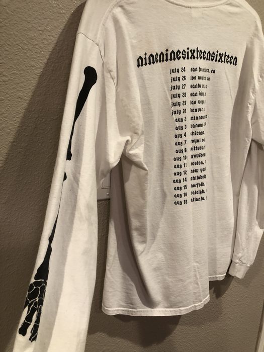 Playboi Carti Playboi Carti Die Lit Tour Skeleton L/S Shirt | Grailed