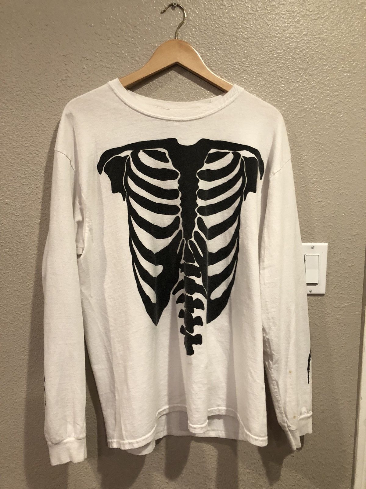 Playboi Carti Playboi Carti Die Lit Tour Skeleton L/S Shirt | Grailed