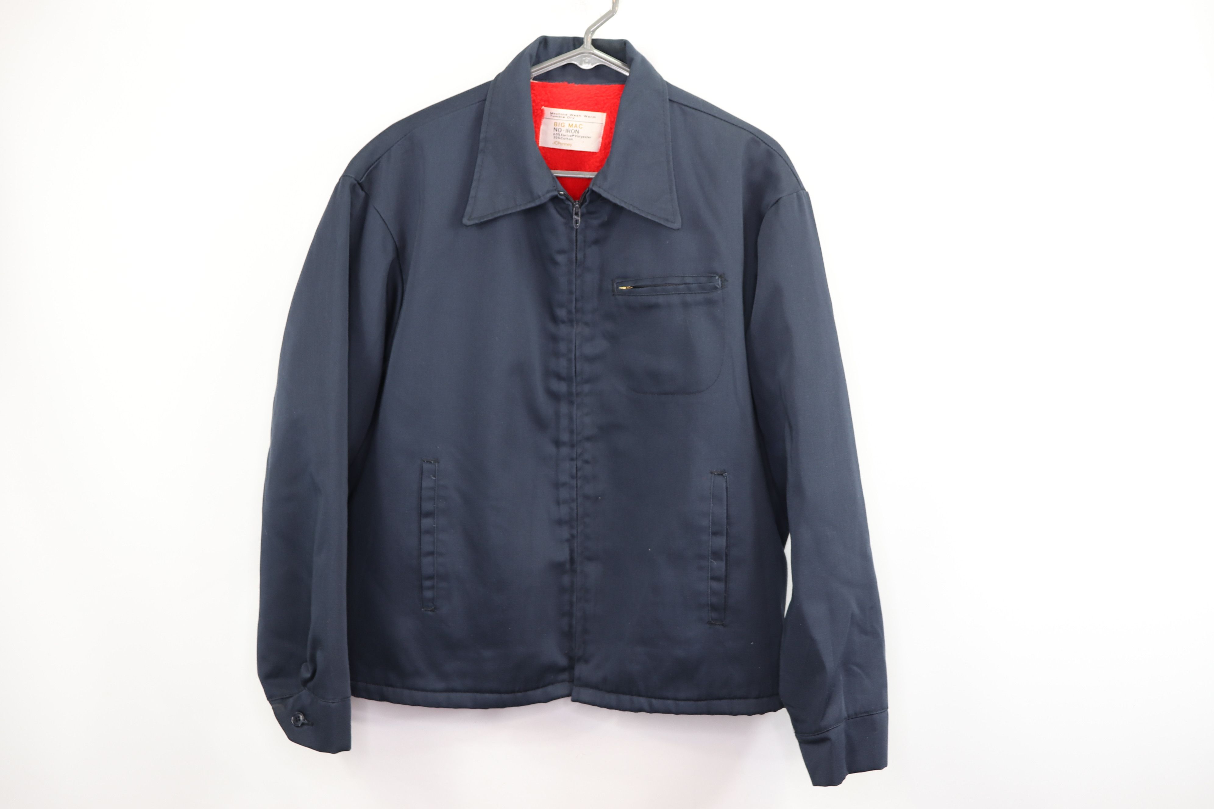 Vintage Vintage 60s Big Mac Mens Large Fleece Lined Mechanic Work ...
