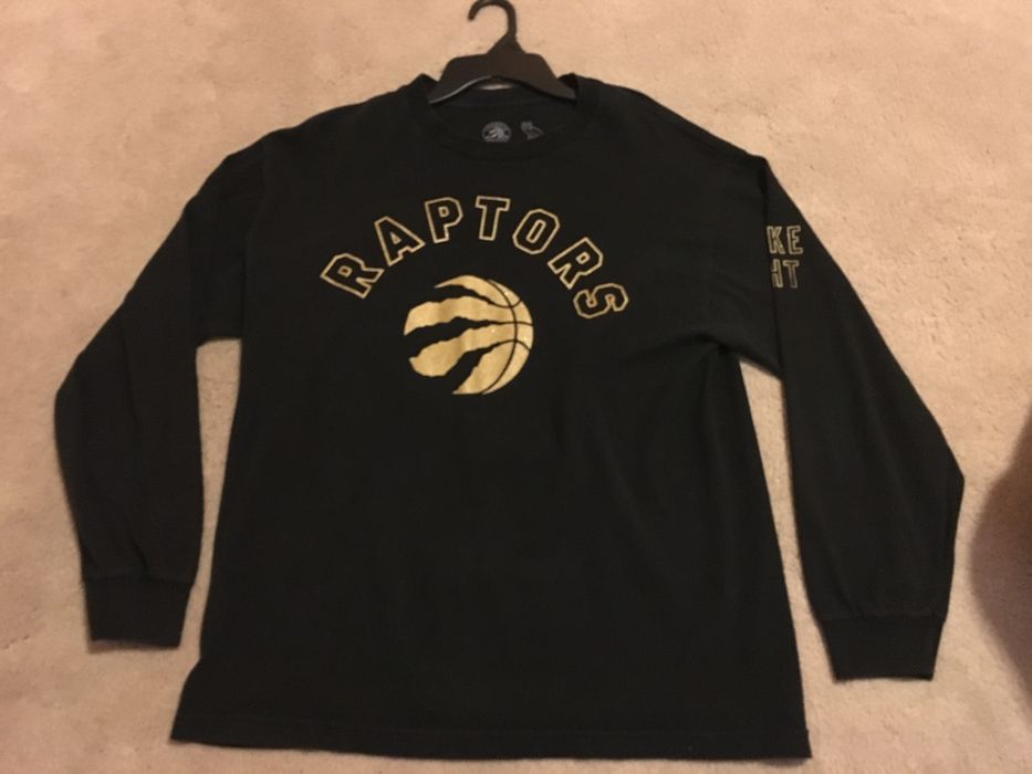 Octobers Very Own RARE drake night Ovo x Toronto Raptors Long sleeve ...