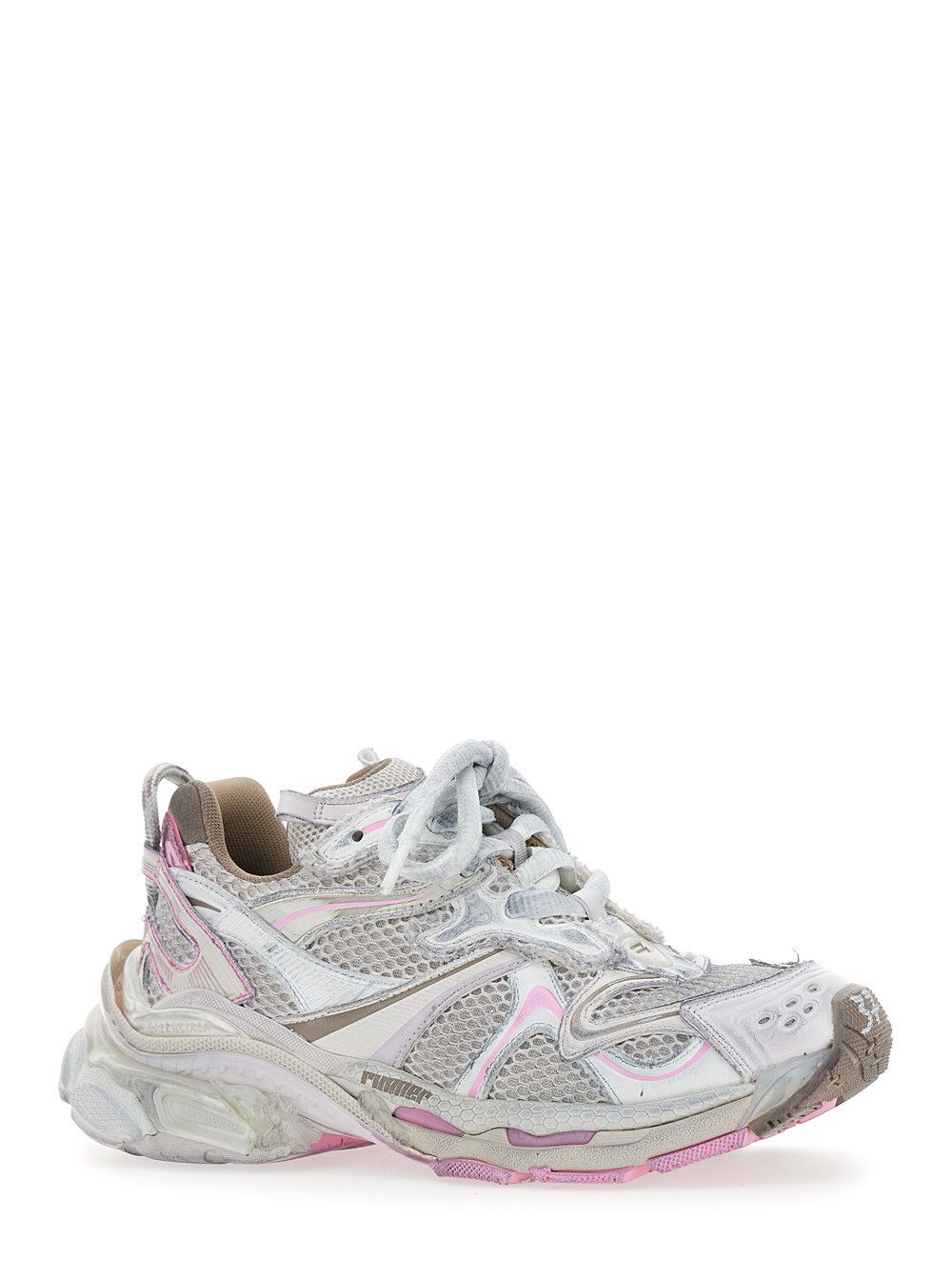 Balenciaga 'Runner 2.0' Multicolor Low Top Sneakers with Runner Logo in ...