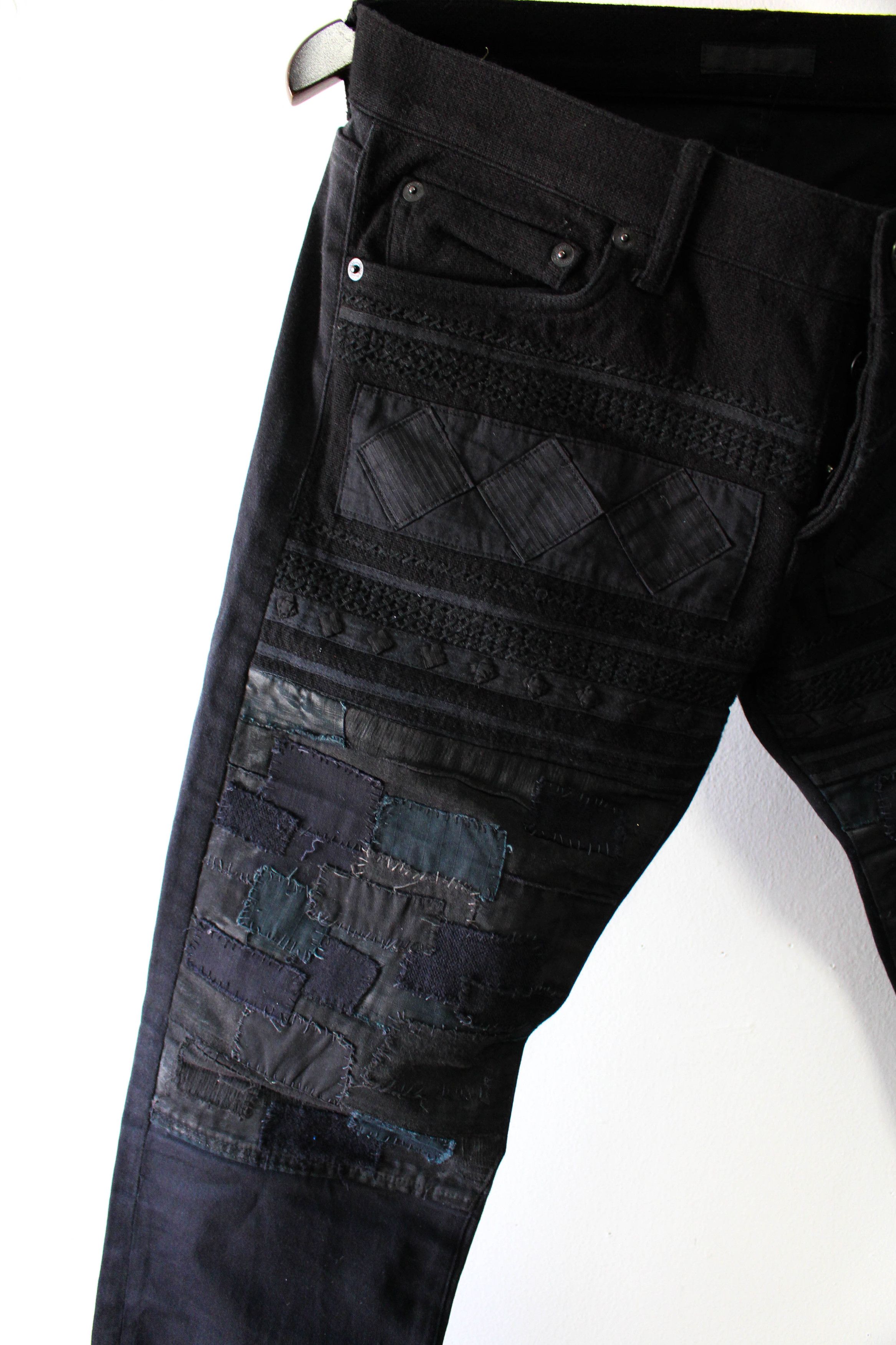 Undercover SS03 Scab Crust Punk Jeans | Grailed