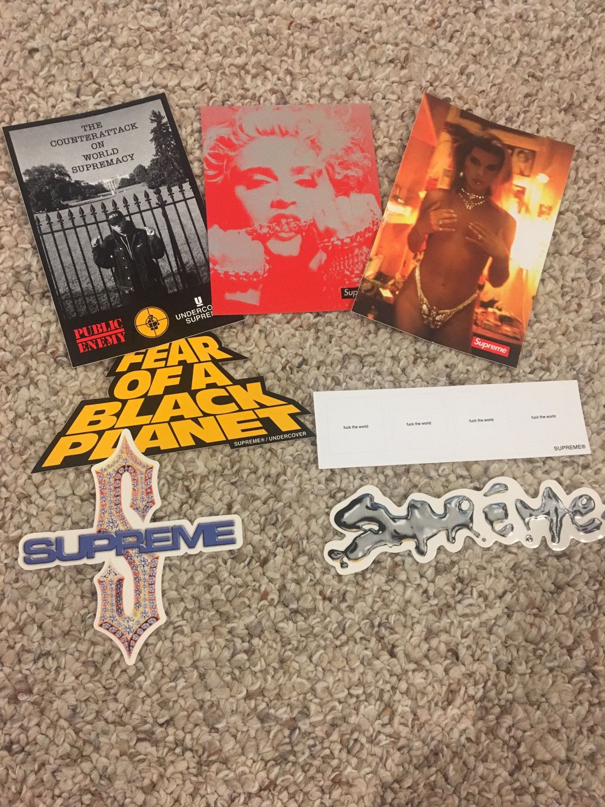 Supreme Assorted Supreme Stickers | Grailed