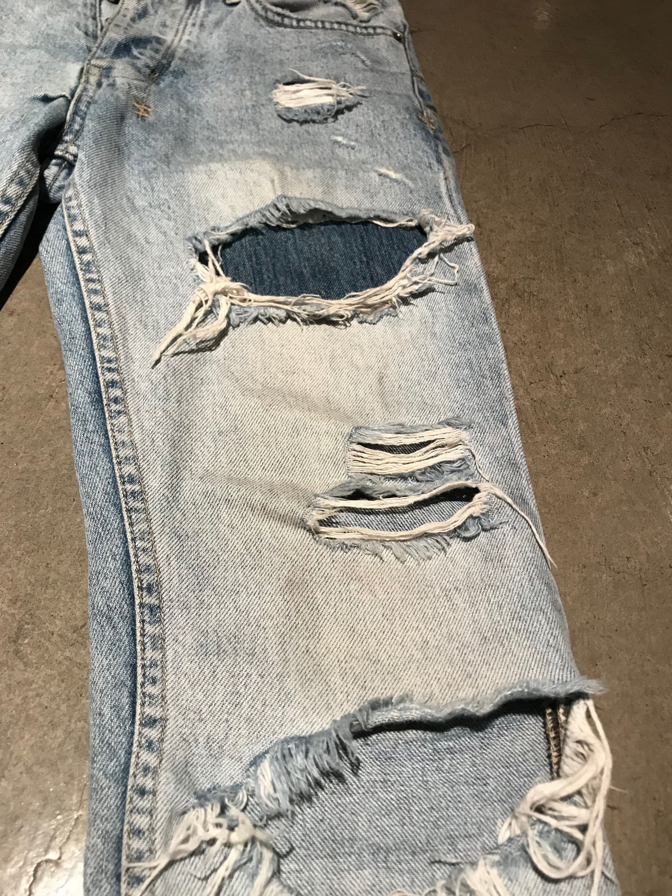 Ksubi × Travis Scott Ksubi x Travis Scott Ripped Citch Jeans | Grailed