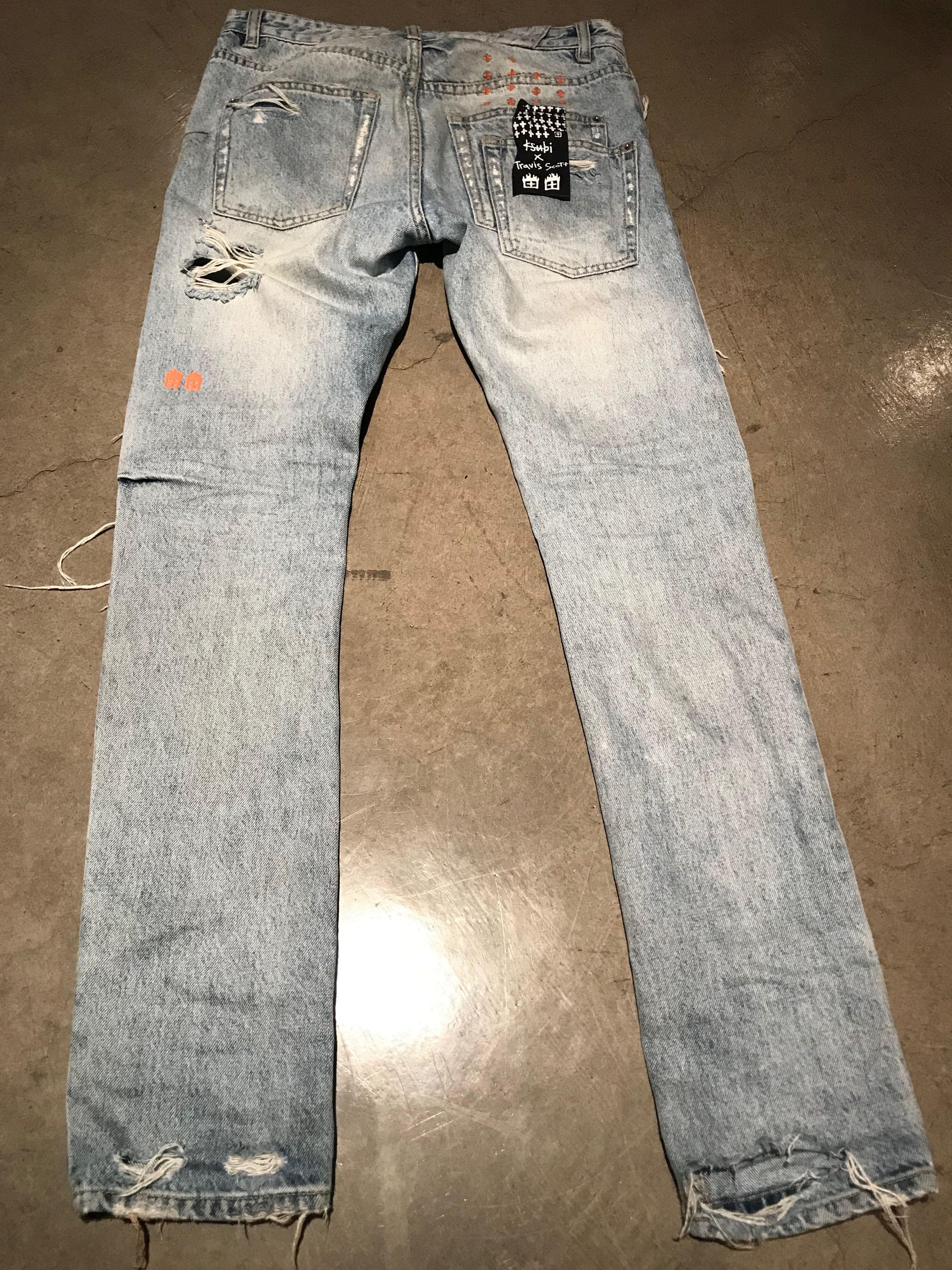 Ksubi Ksubi x Travis Scott Ripped Citch Jeans | Grailed