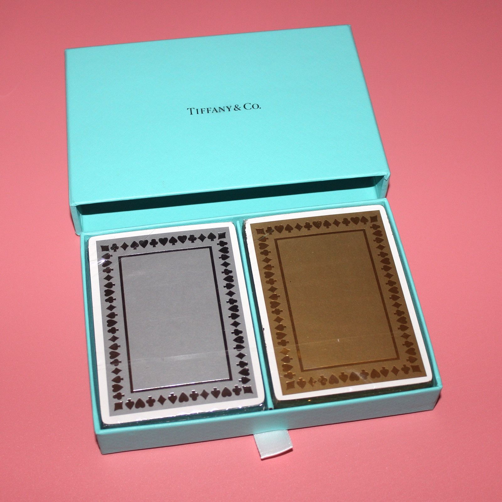 Tiffany & Co. Gold & Silver Metallic Playing Cards Set | Grailed