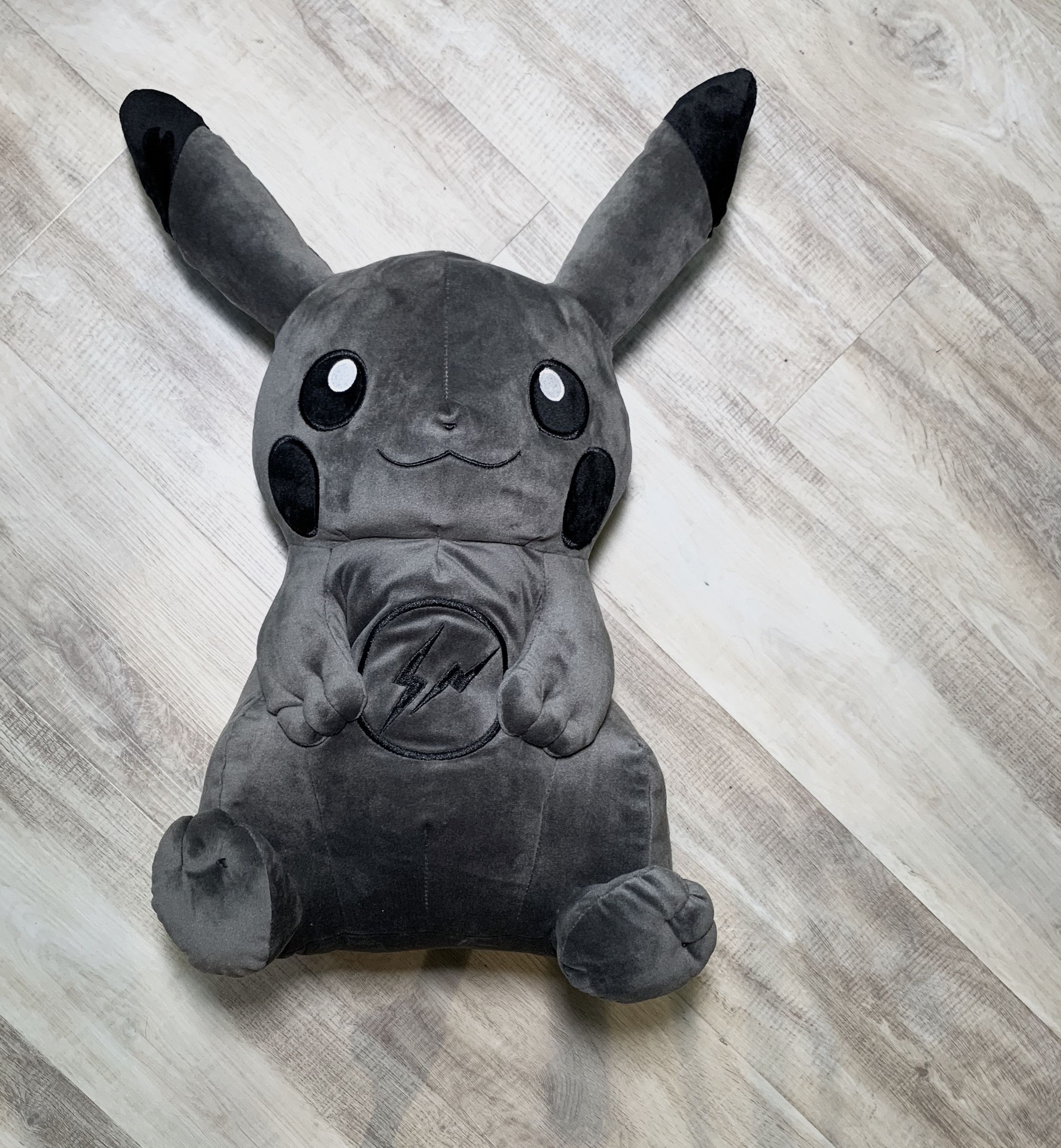 Fragment Design Thunderbolt Project x Fragment Pikachu Plush Sitting ...