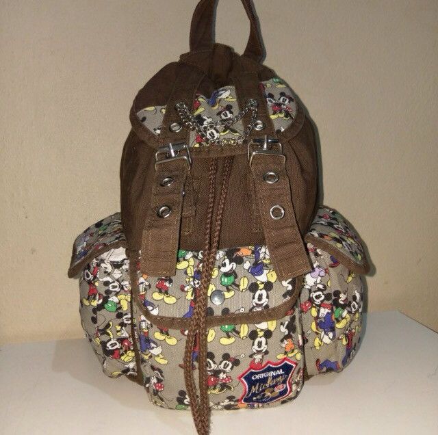 Cartoon Network × Japanese Brand × Vintage Backpack Vintage Mickey ...
