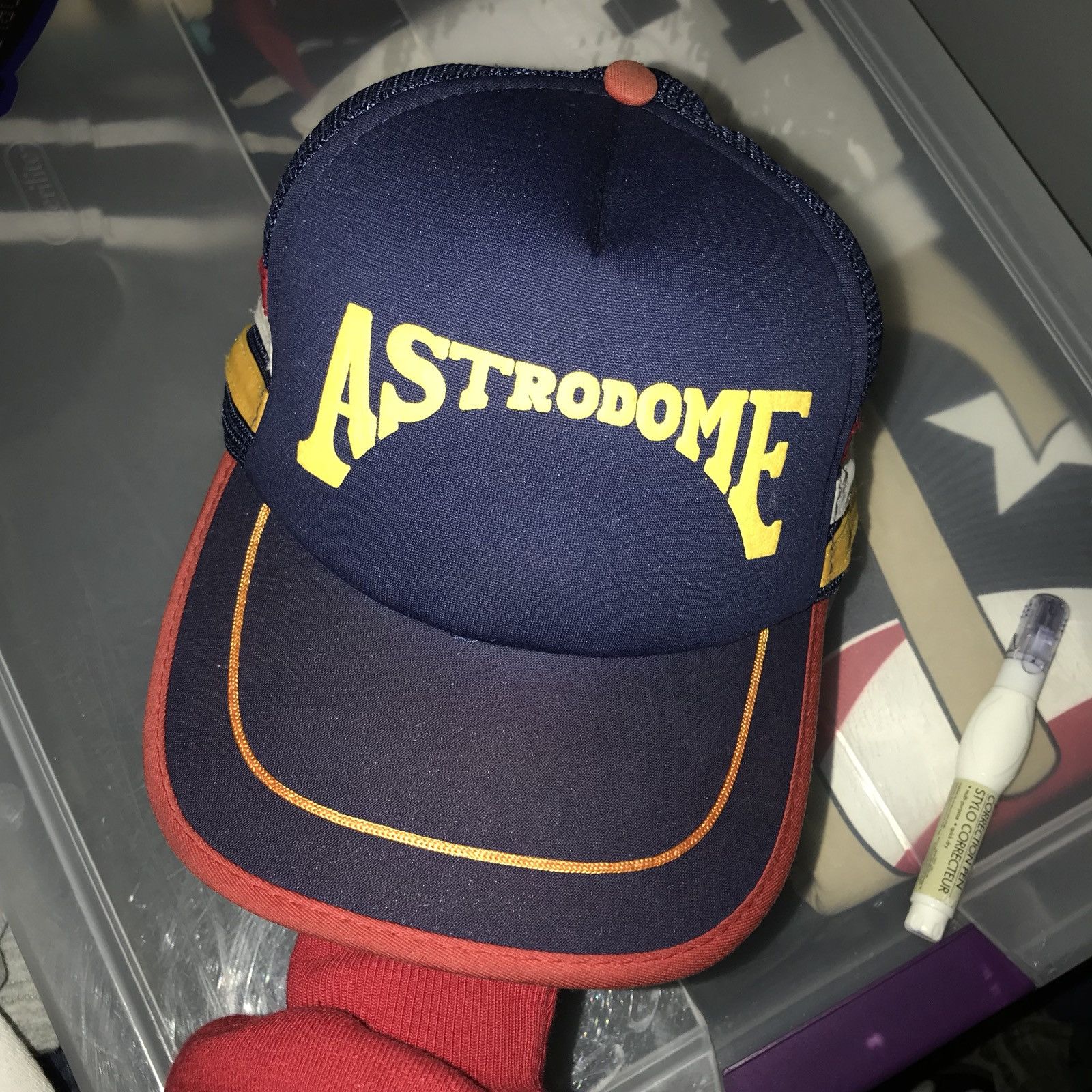 Astro × Vintage Astrodome Trucker SnapBack | Grailed