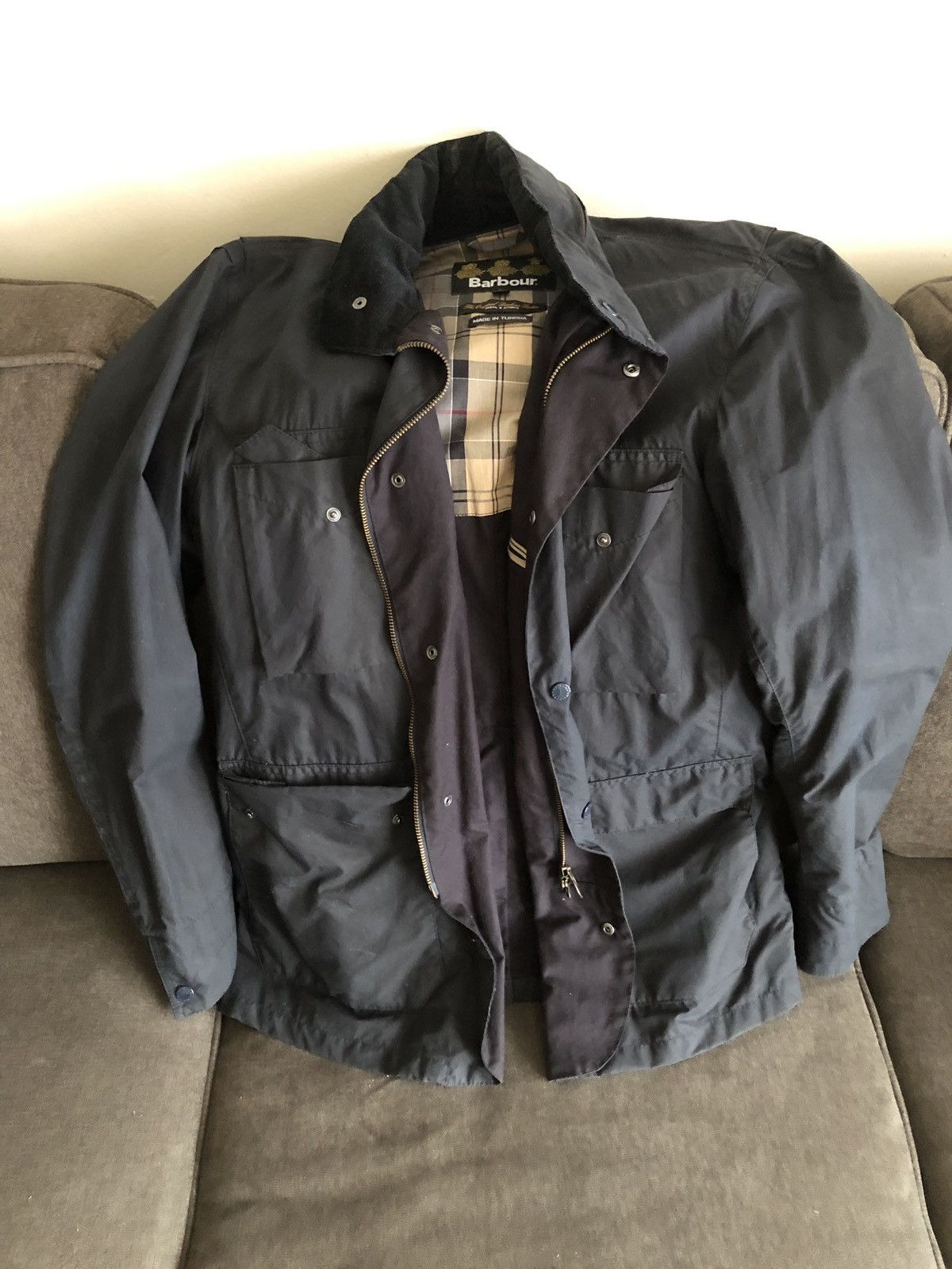 Barbour Barbour Waterproof Tailored Sapper Jacket w/ Detachable Hood ...