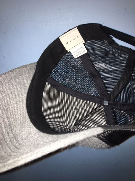 MNML Bieber Grey James Perse Trucker Hat | Grailed