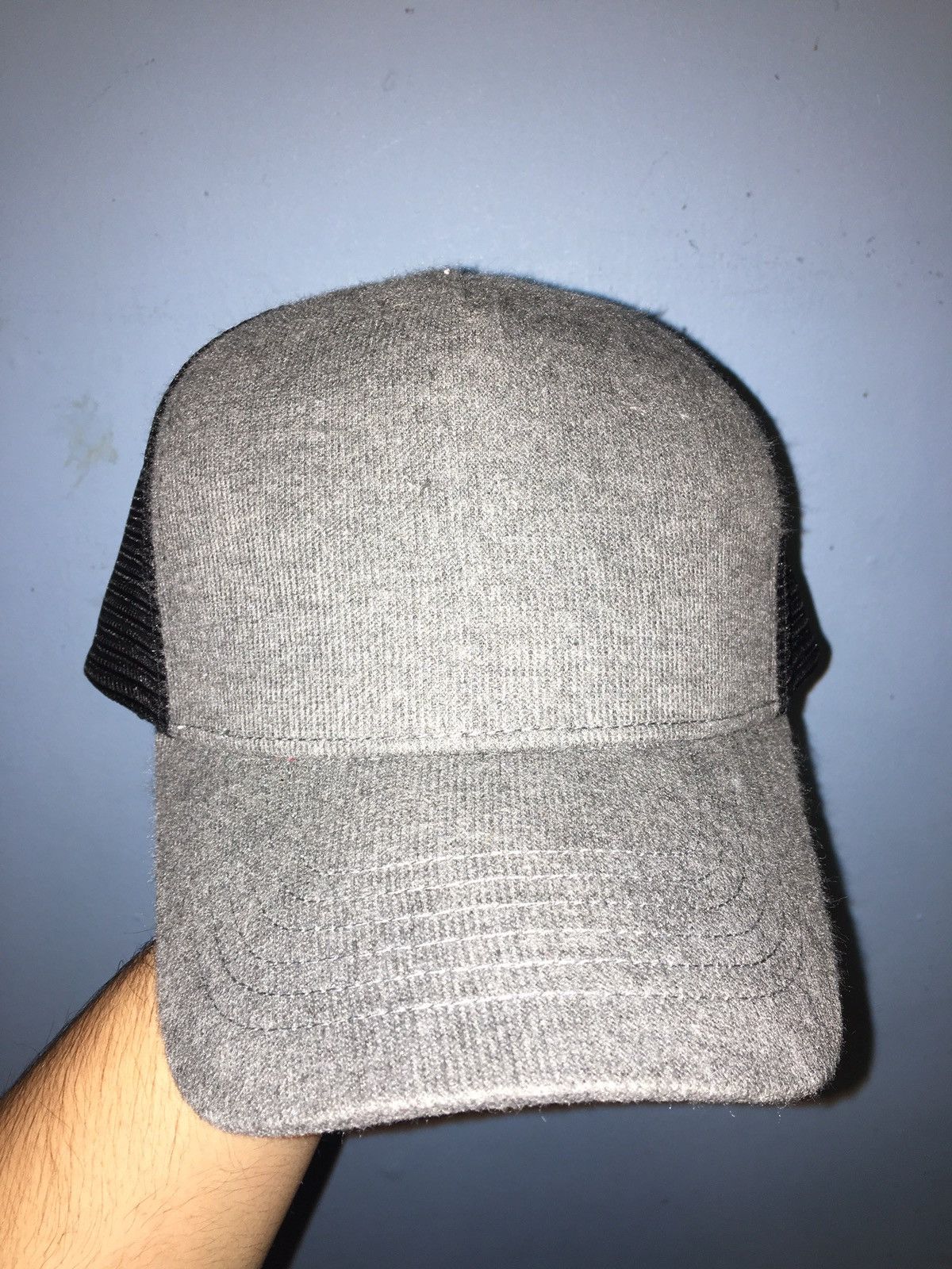 MNML Bieber Grey James Perse Trucker Hat | Grailed