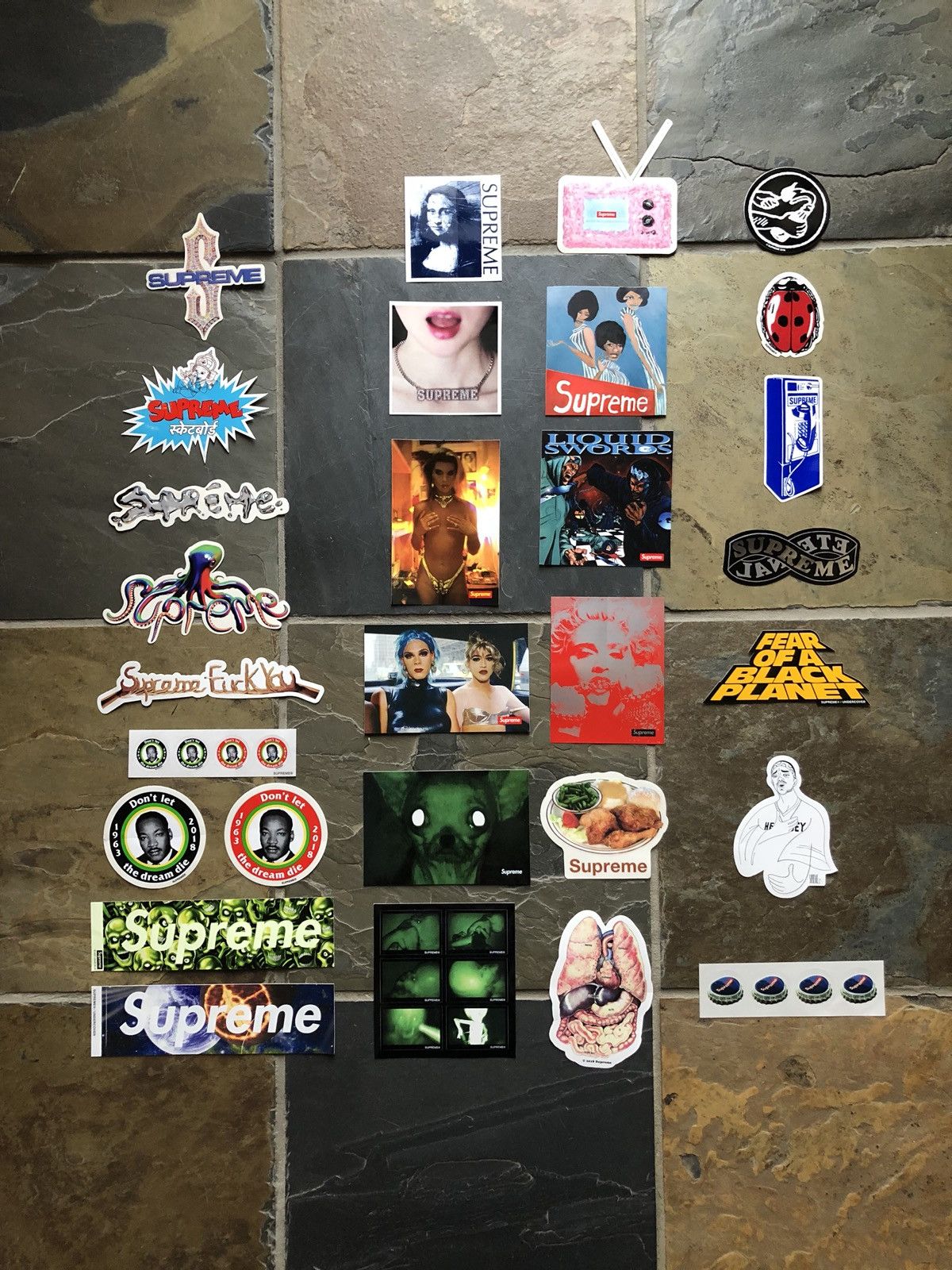 Supreme Supreme Sticker Pack 29 Stickers 2018 Sticker Bundle | Grailed