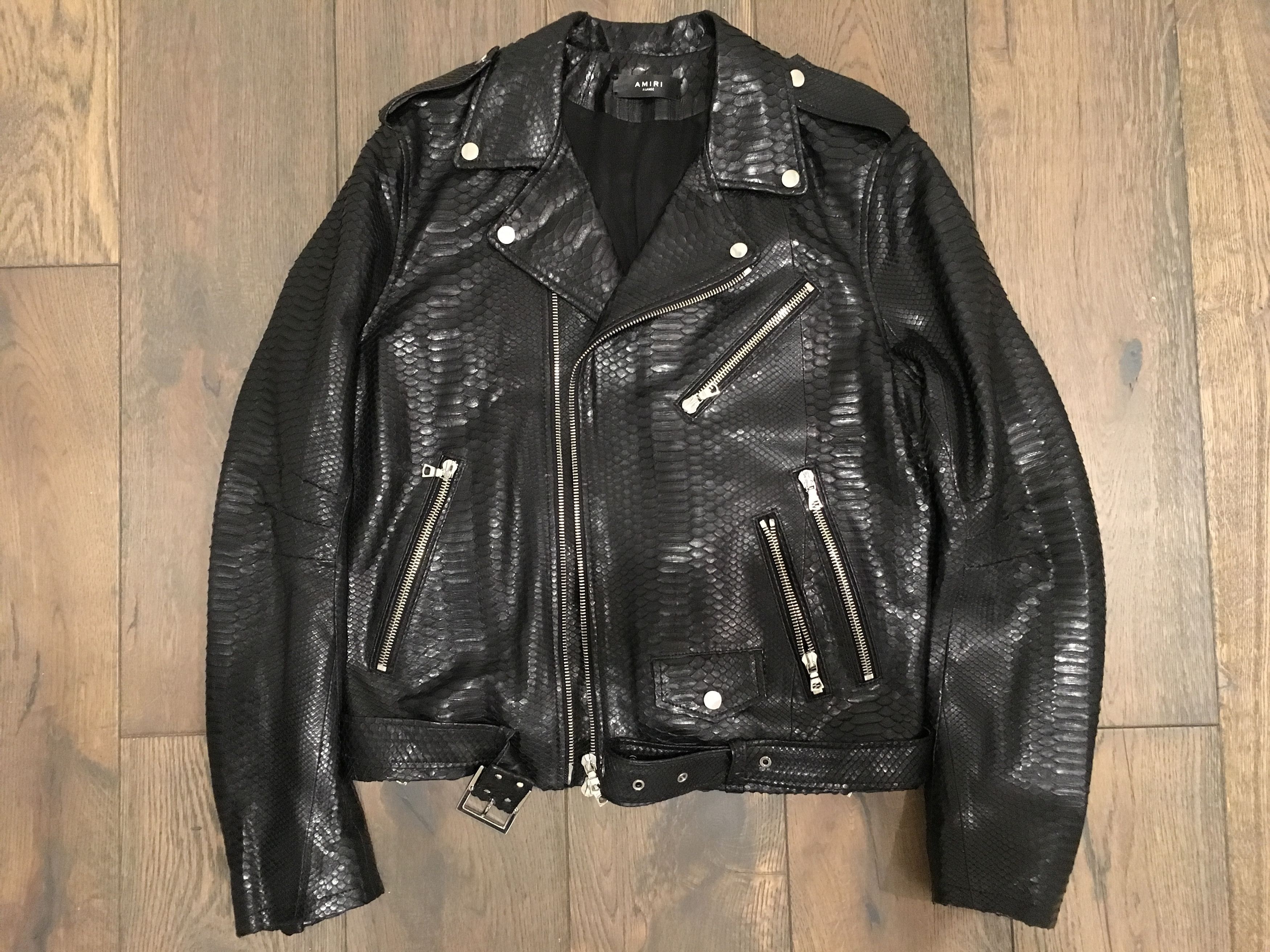 Amiri Black Python Perfecto - Holy Grail of Amiri | Grailed