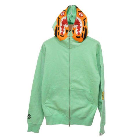 Bape Tiger full zip hoodie (NFS Exclusive Emerald / Mint Bape Tiger full zip hoodie (NFS Exclusive Emerald / Mint