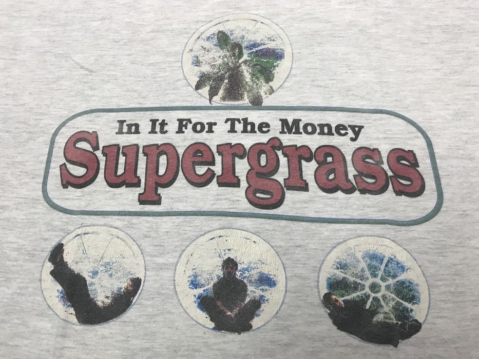 Vintage Vtg Supergrass 90s Tour Shirt..Oasis/Blur/Suede/Nirvana | Grailed