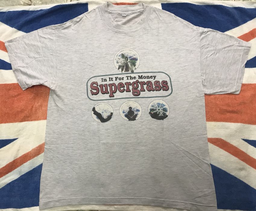 Vintage Vtg Supergrass 90s Tour Shirt..Oasis/Blur/Suede/Nirvana | Grailed