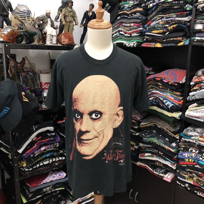 Vintage 90s Uncle Fester The Addams Family Tshirt | Grailed