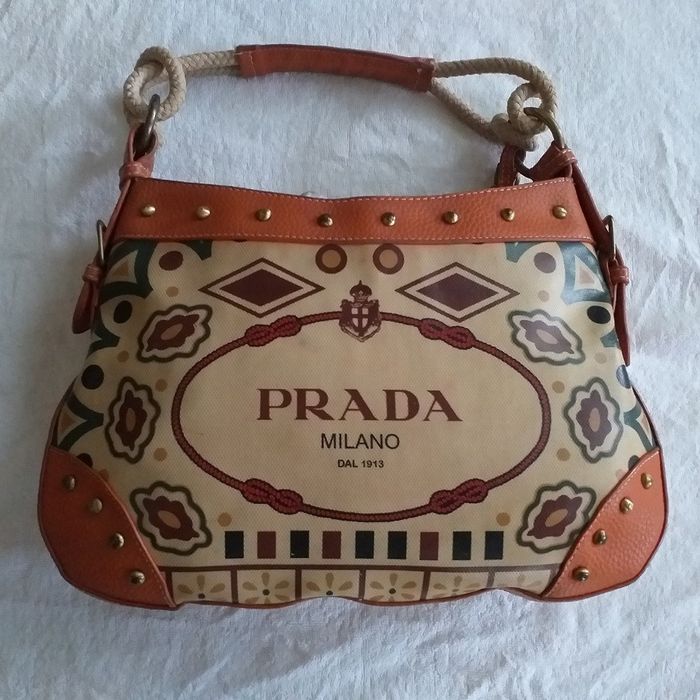 Prada Very Rare PRADA Milano Beautiful HANDBAG - Used Condition - | Grailed
