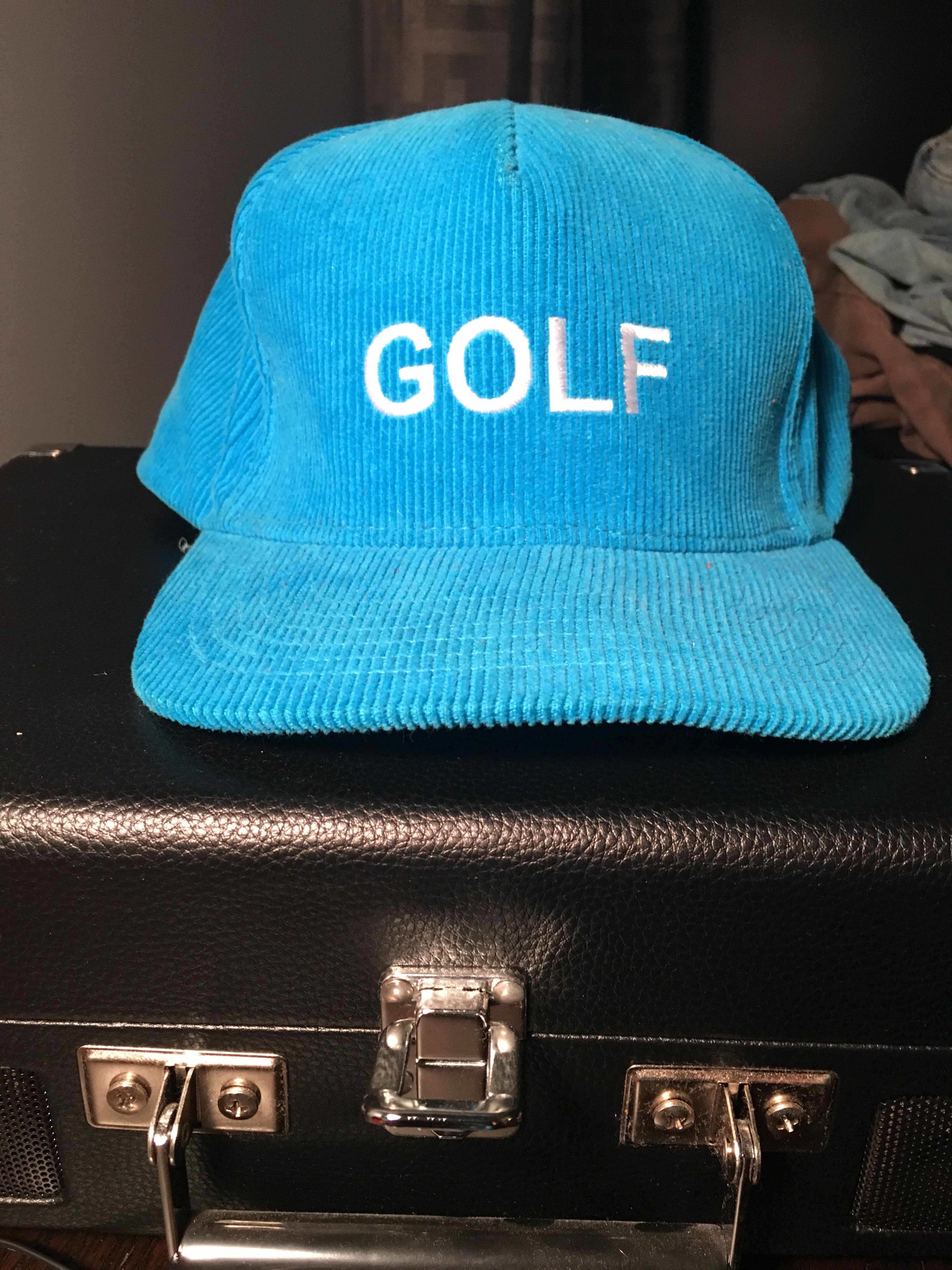 Golf Wang Blue Corduroy Golf hat | Grailed
