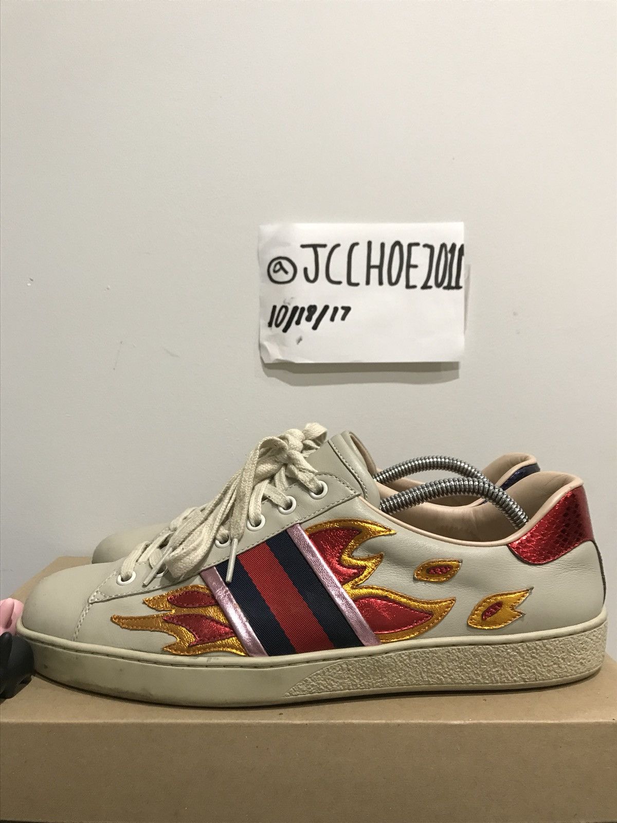 Gucci Gucci Ace Flame | Grailed