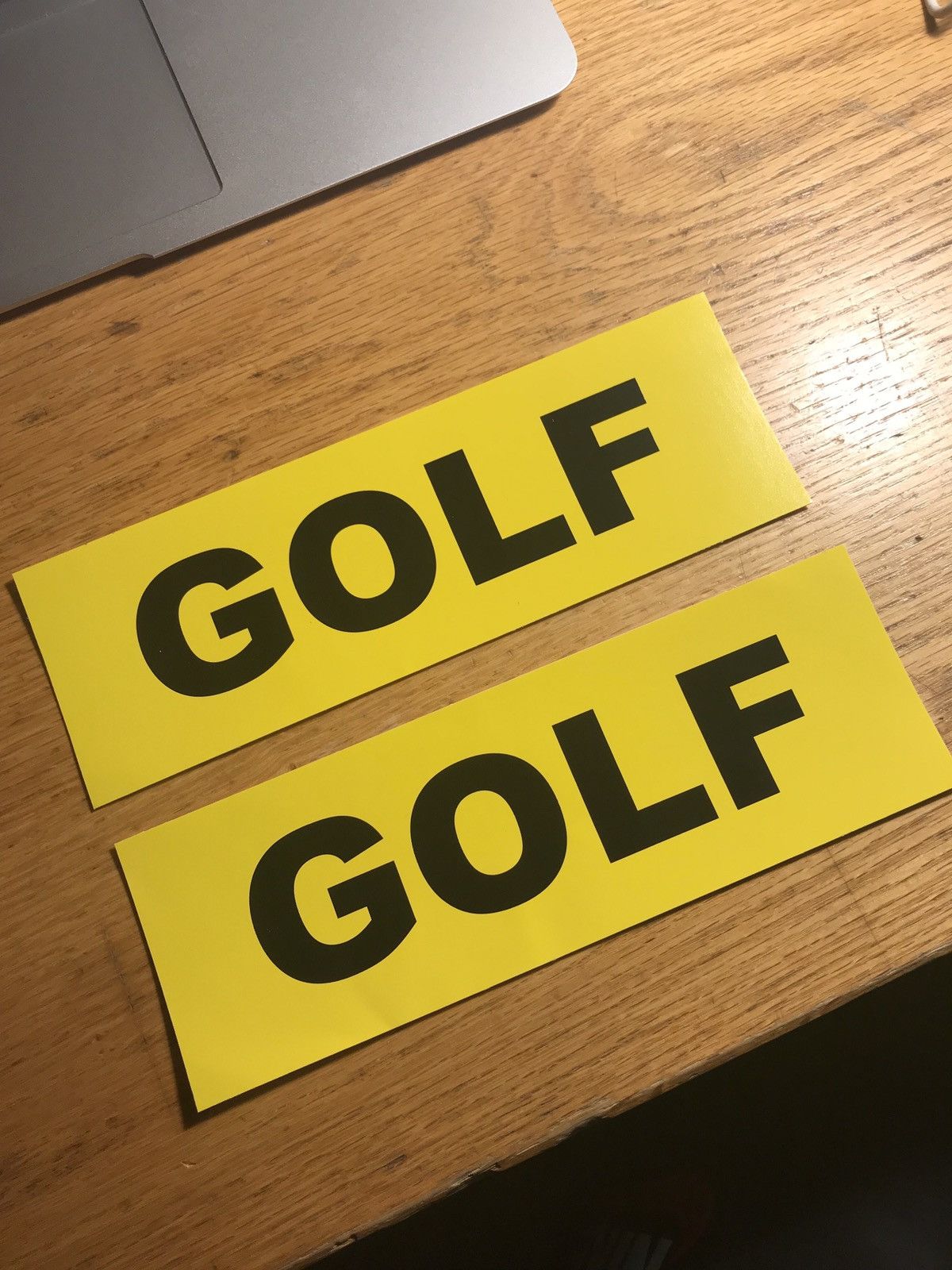 Golf Wang Golf Wang Box Logo Sticker | Grailed
