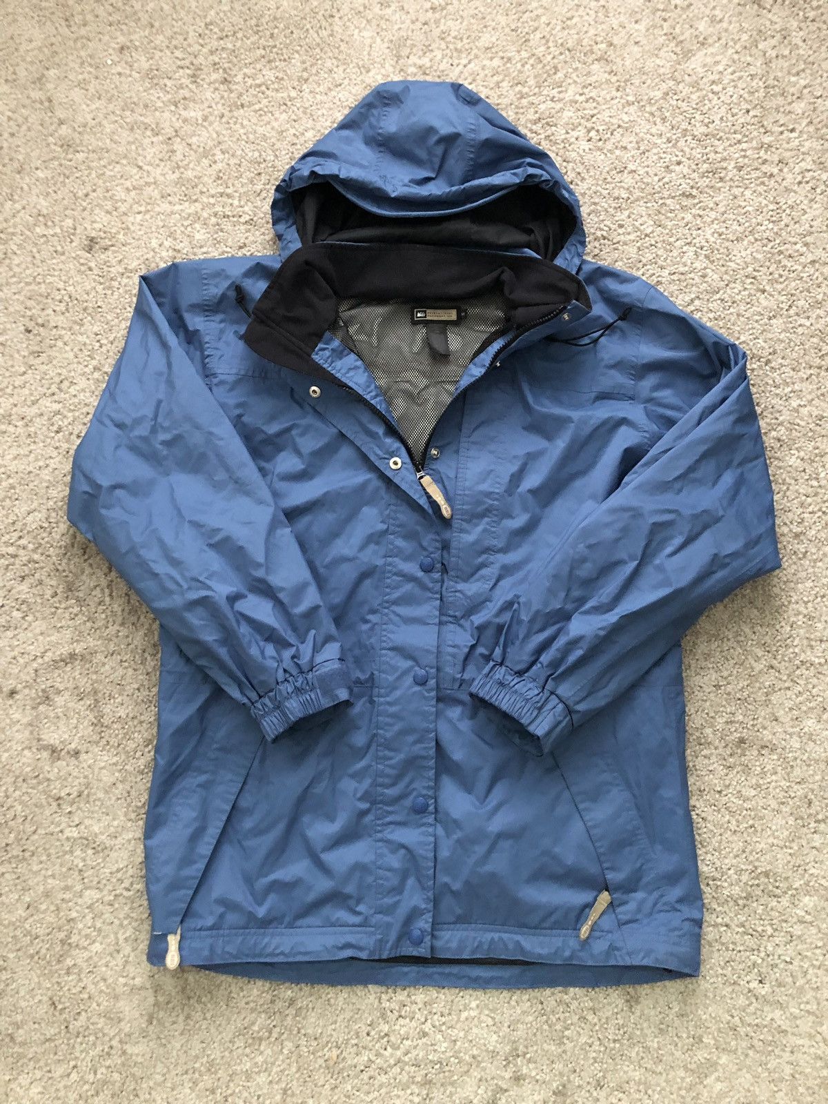 Rei Elements Weatherproof Windbreaker Rain Jacket | Grailed
