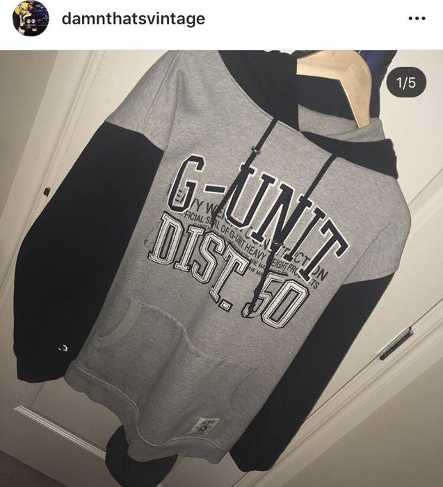 G Unit G UNIT 50 CENT HOODIE XXL | Grailed