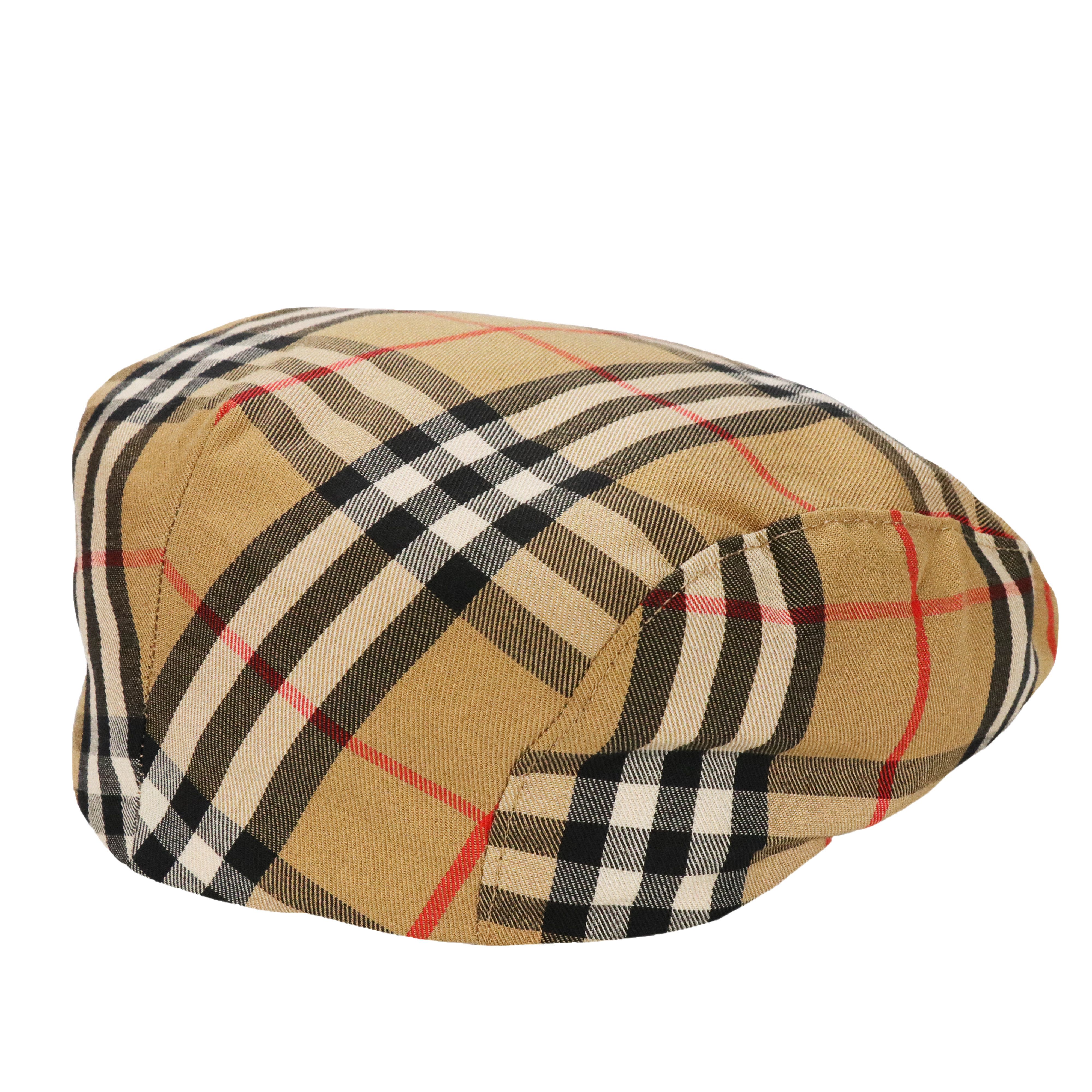 Burberry × Vintage vintage burberry of london nova check flat cap | Grailed