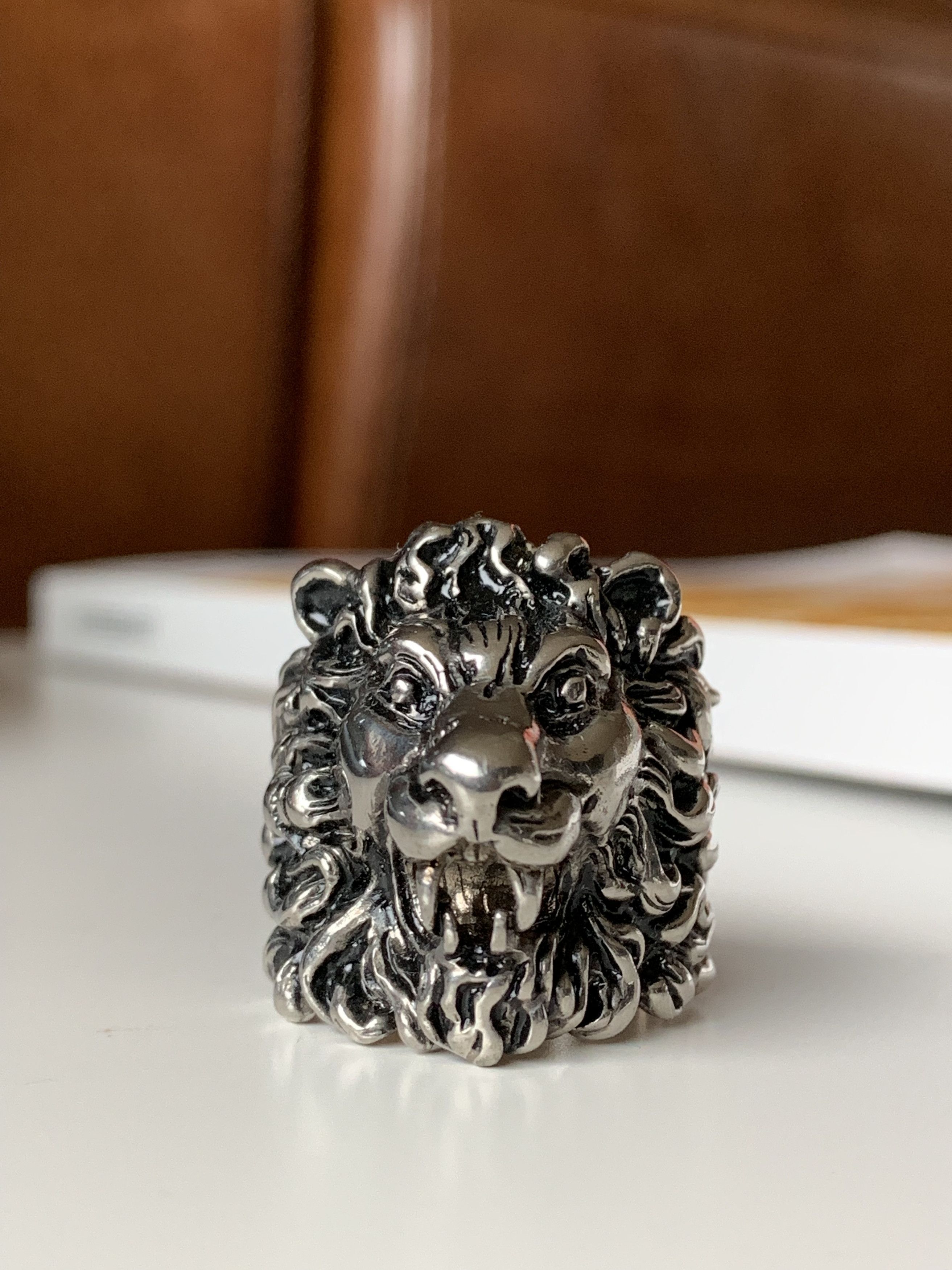 Gucci Anger forest Lion Head | Grailed