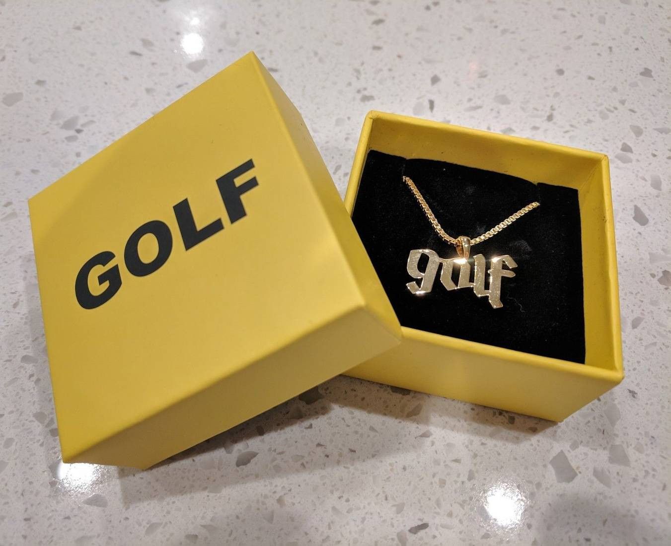 Golf Wang Olde Necklace 18k Gold Chain | Grailed