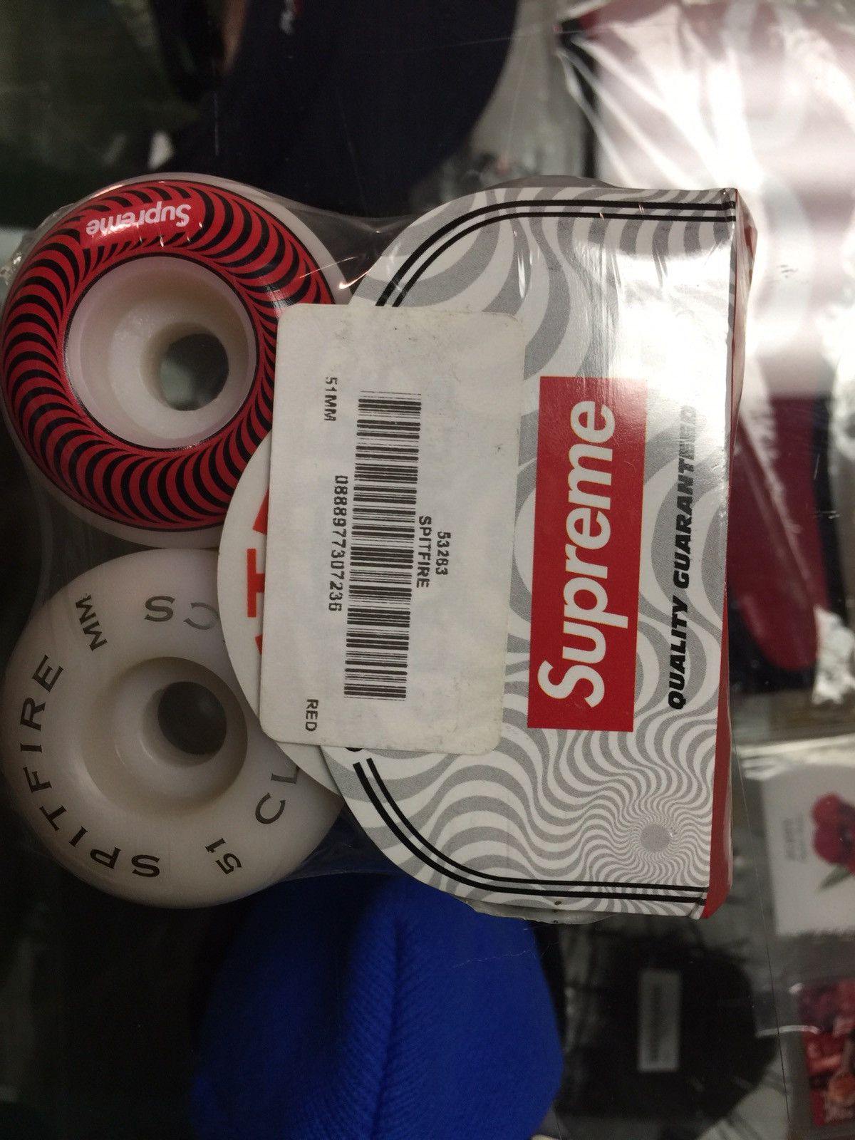 Supreme Spitfire X Supreme Wheels | Grailed